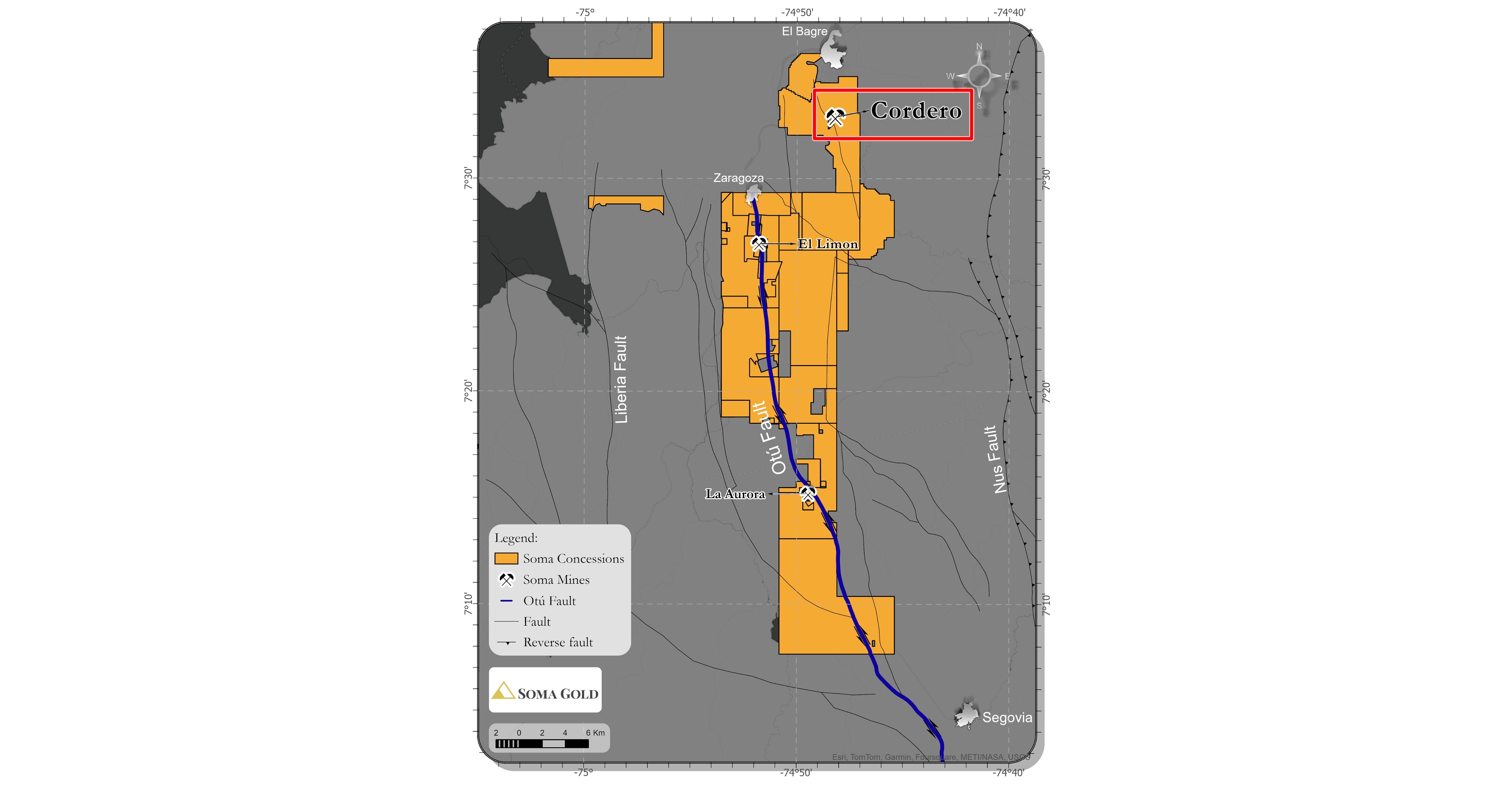 SOMA GOLD INTERSECTS VENUS GAP VEIN AT DEPTH WITH 7.5 g/t Au OVER 6.0 m ...