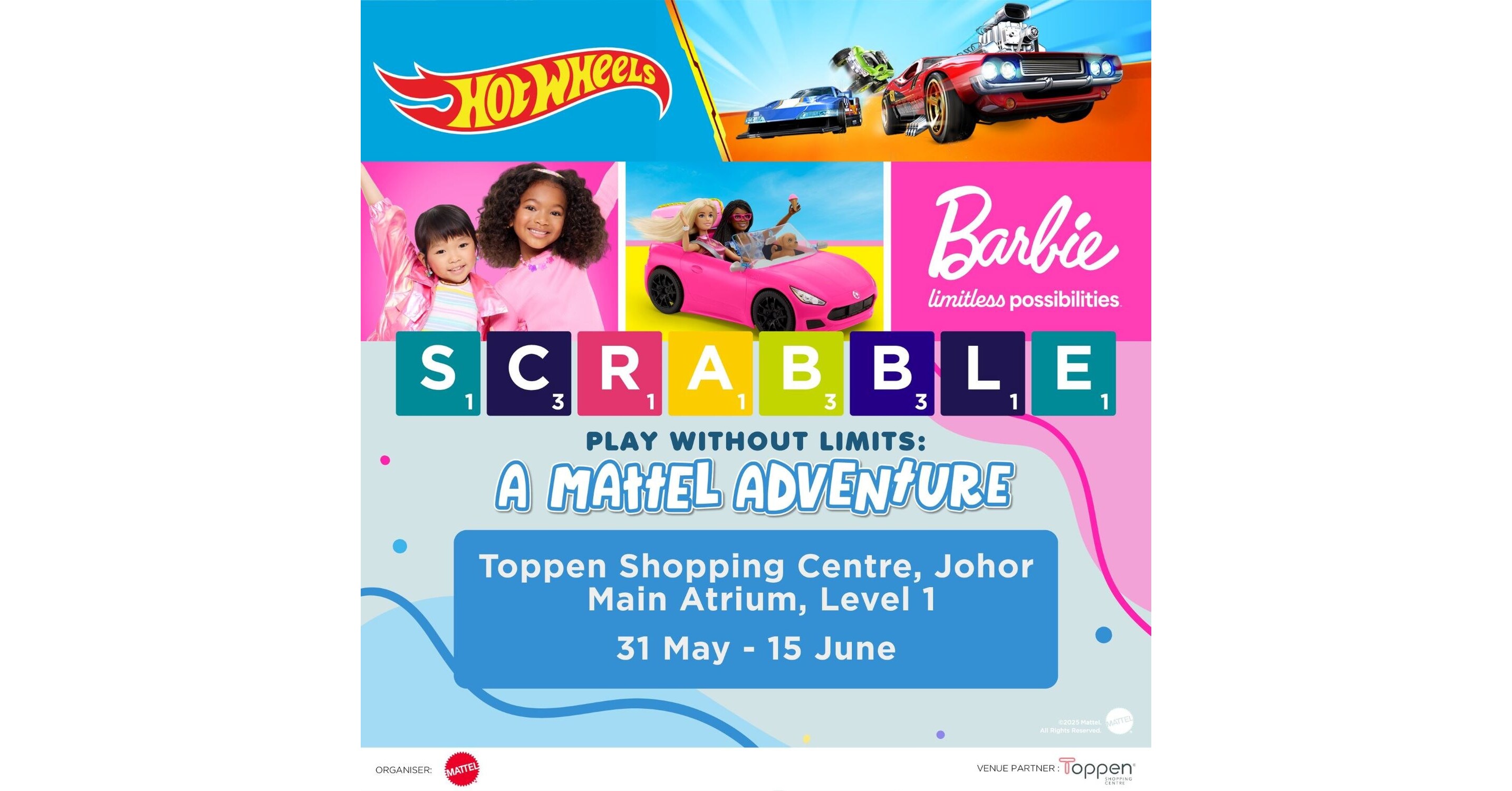 Ikano Centres and Mattel Invites Families to 'Play Without Limits' This ...