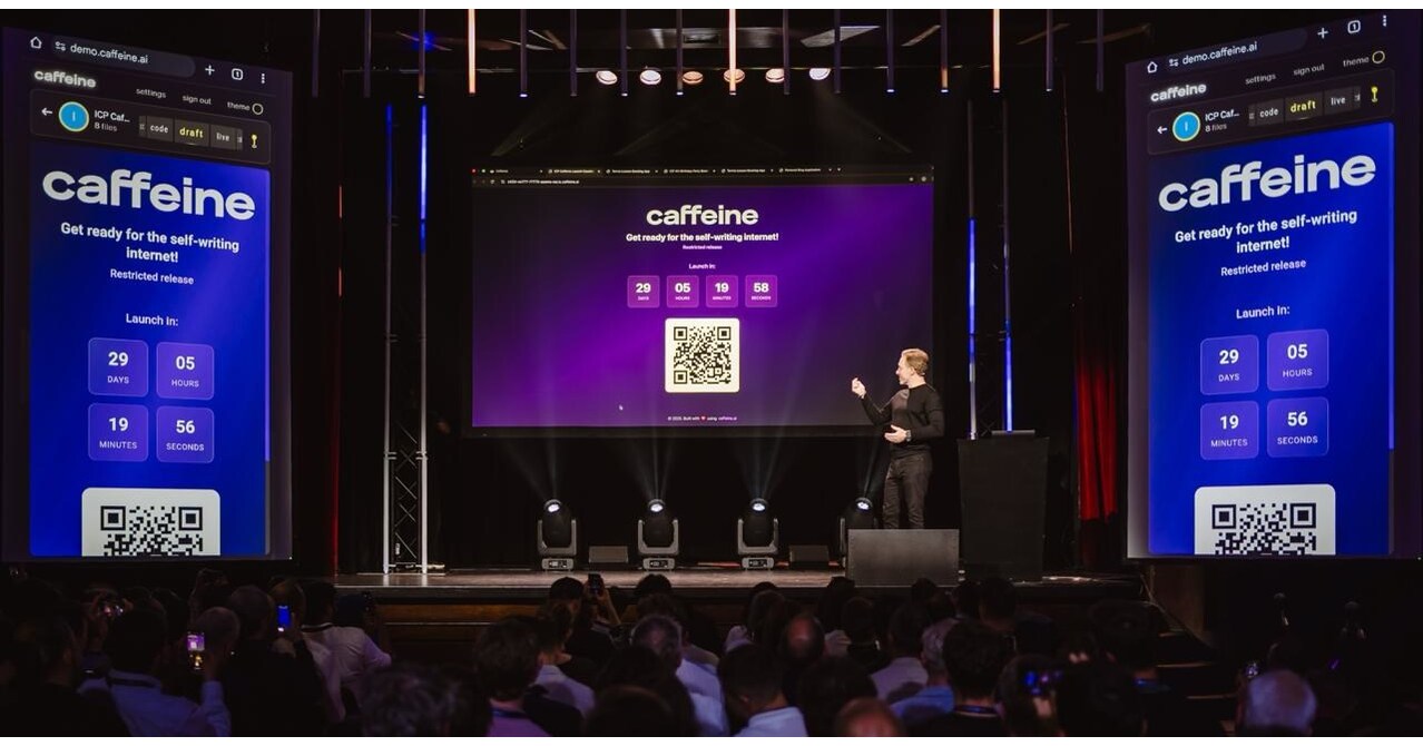 Live Caffeine demonstration rounds out a landmark day at the 2025 World ...