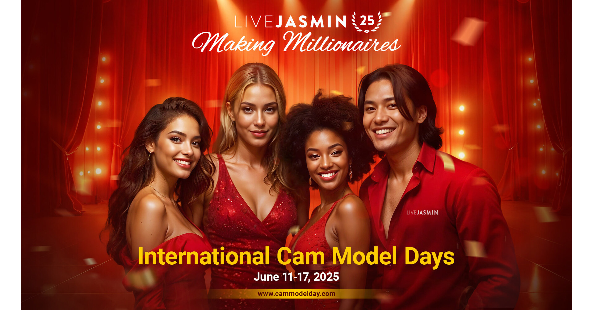 Cam Model Earned Over $3.4 Million Streaming on LiveJasmin -- 3rd Edition of International Cam ...