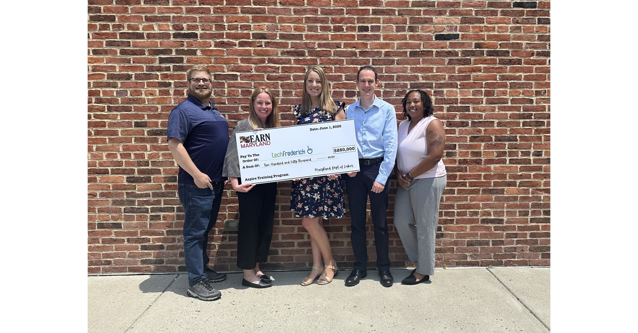 techfrederick Receives $250,000 EARN Maryland Grant to Expand Aspire ...