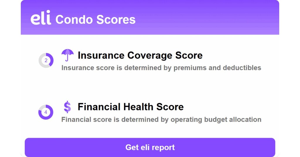 Eli Report Widget Brings Condo Health Transparency to Real Estate Websites