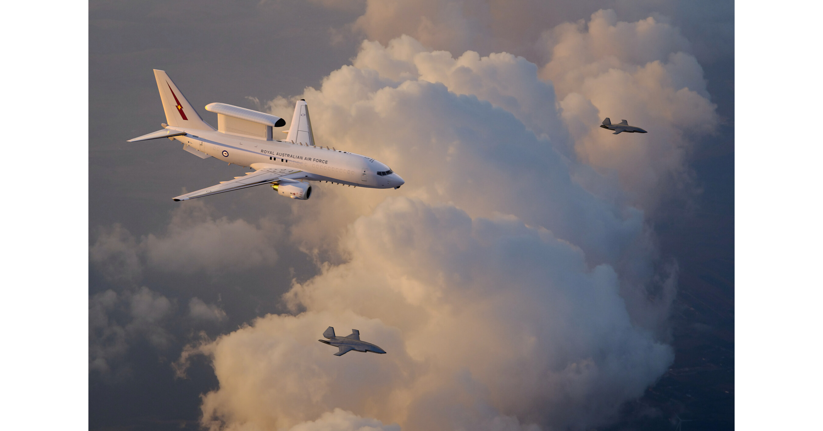 Boeing, RAAF Demonstrate MQ-28 Teaming with E-7A Wedgetail