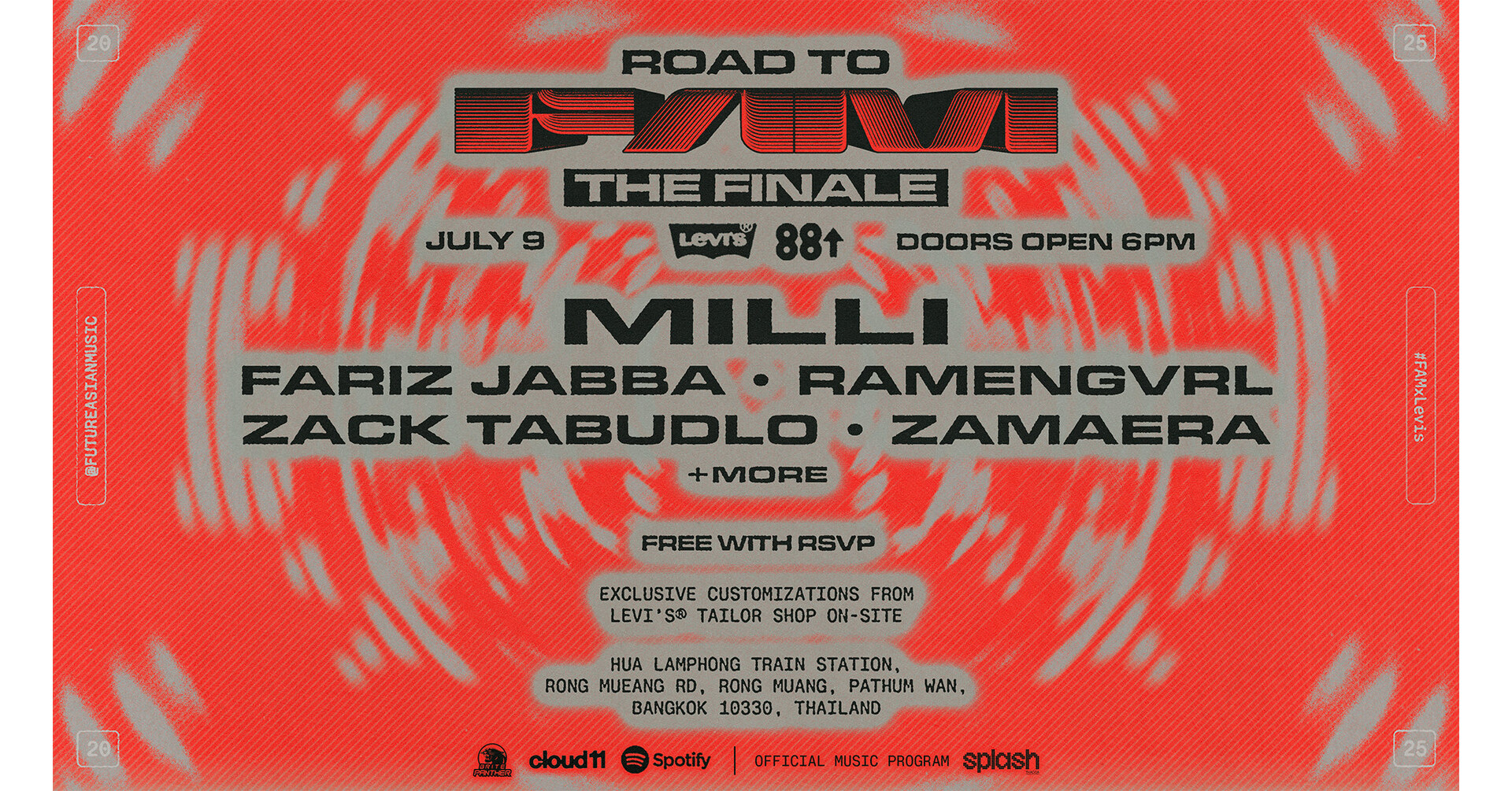 88RISING LAUNCHES "ROAD TO FAM - THE FINALE" WITH LEVI'S® AND FAM ...