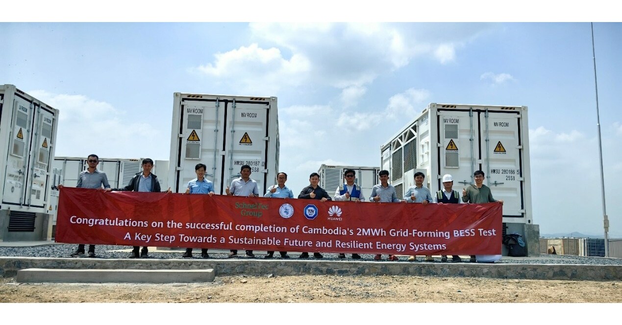 Huawei y SchneiTec presentan el primer proyecto de almacenamiento de energía en red del mundo ...