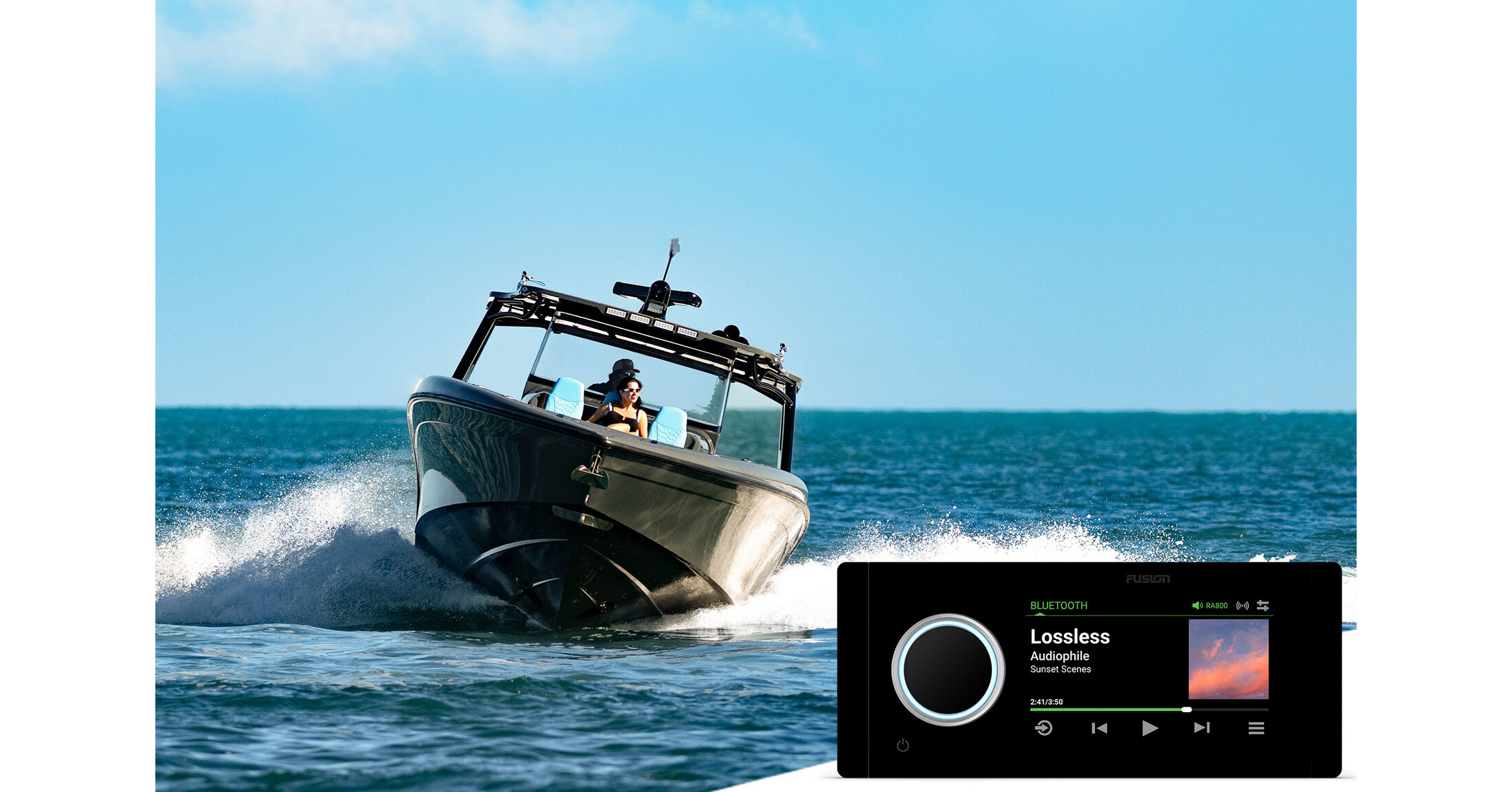 Garmin unveils flagship Apollo RA800 marine stereo