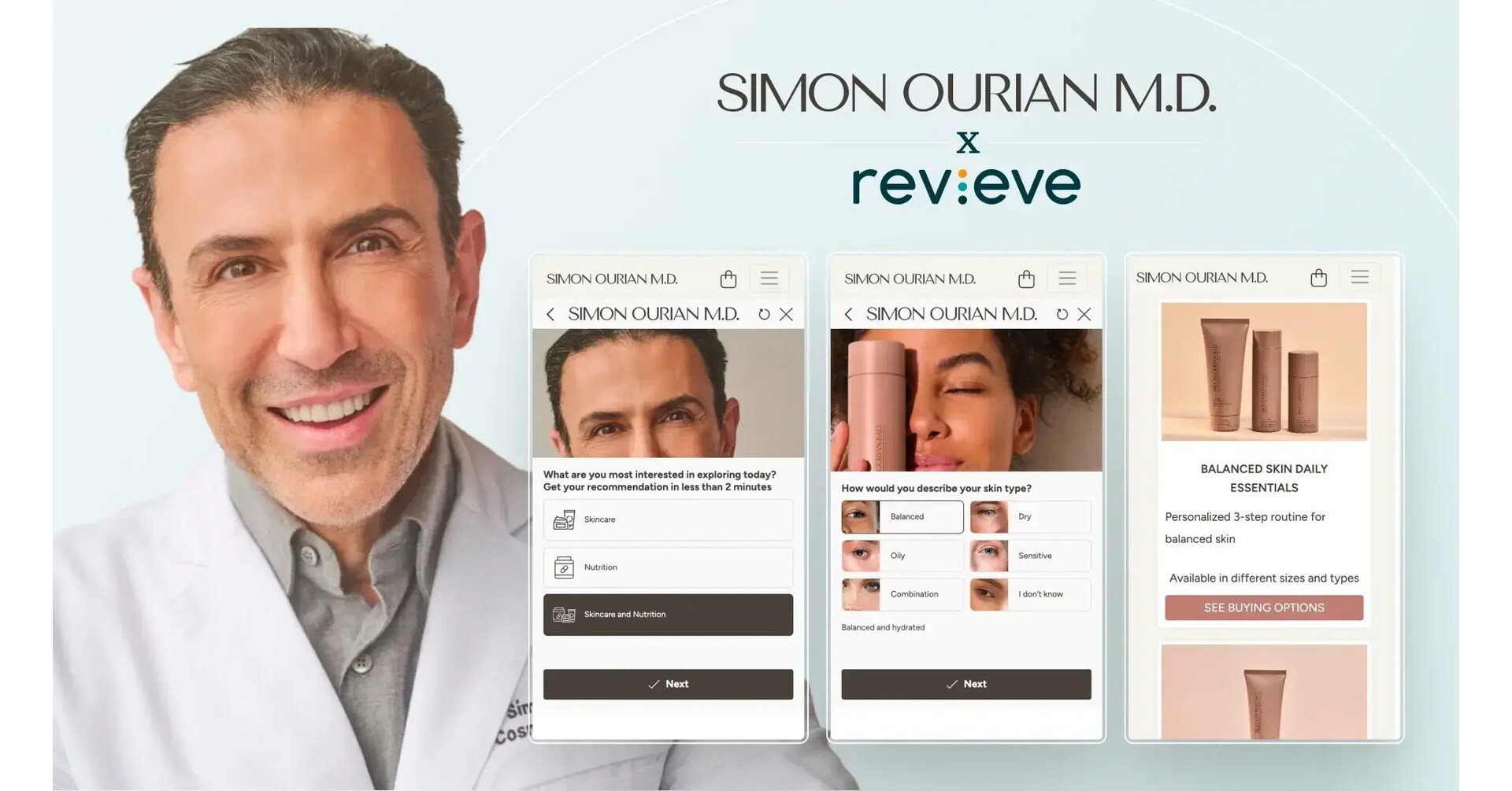 Revieve and Simon Ourian M.D. Debut First-Ever AI Skincare and ...