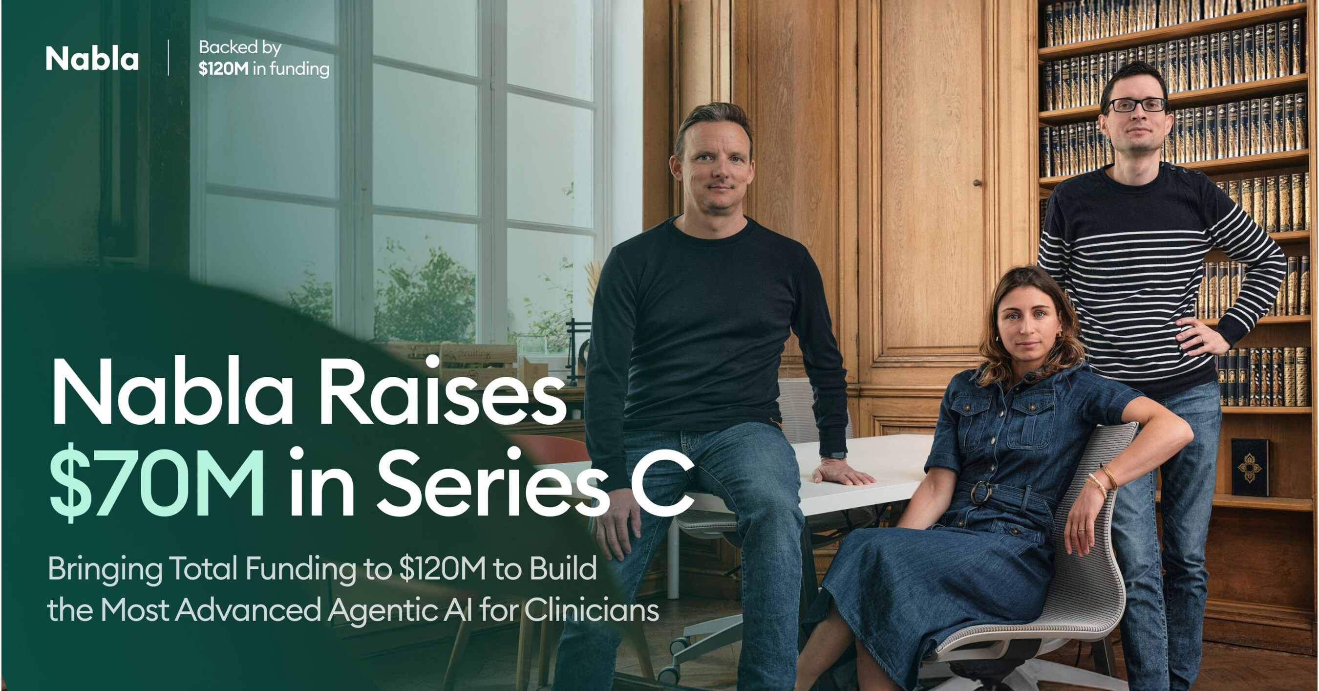 Nabla Raises $70M Series C to Deliver Agentic AI to the Heart of ...