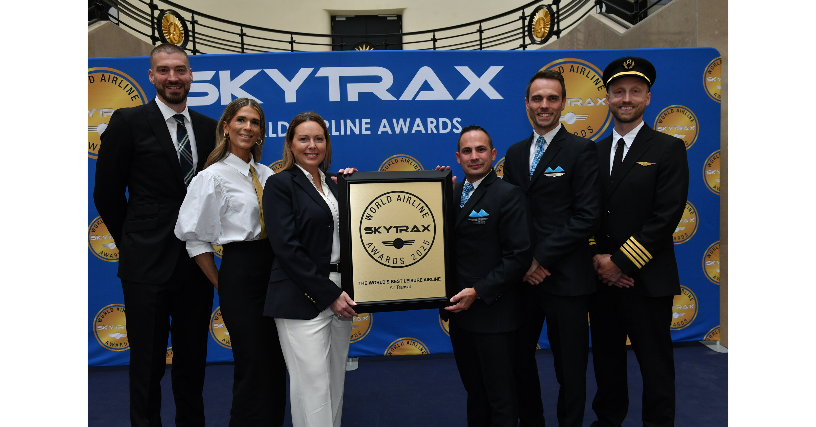 Air Transat Wins its Seventh Skytrax Title as World's Best Leisure Airline