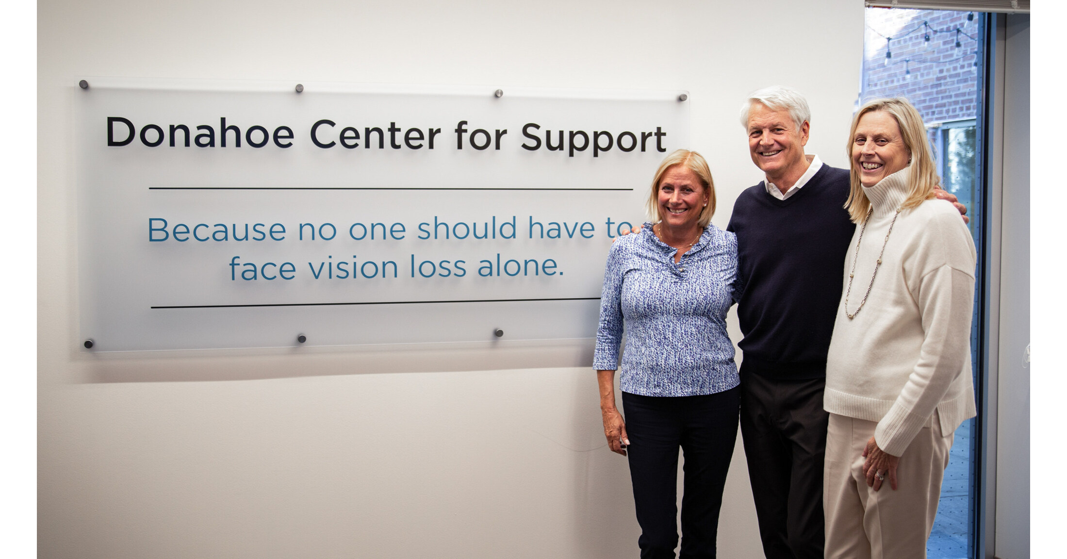 Hadley Launches Donahoe Center to Expand Emotional Support for Vision Loss