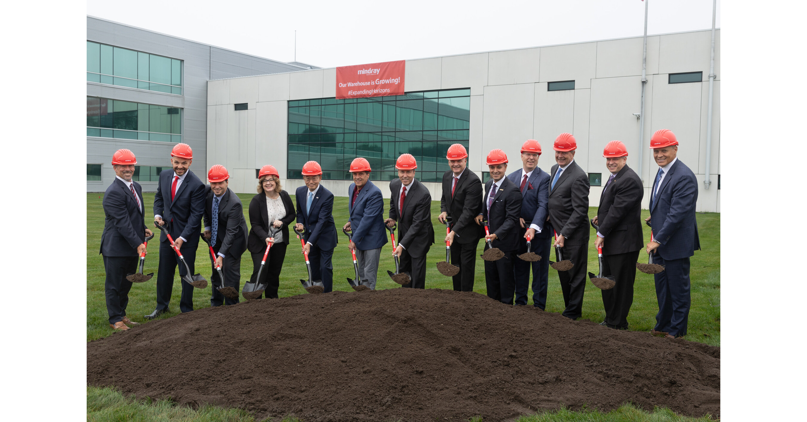 Mindray North America Breaks Ground on Major Warehouse Expansion ...