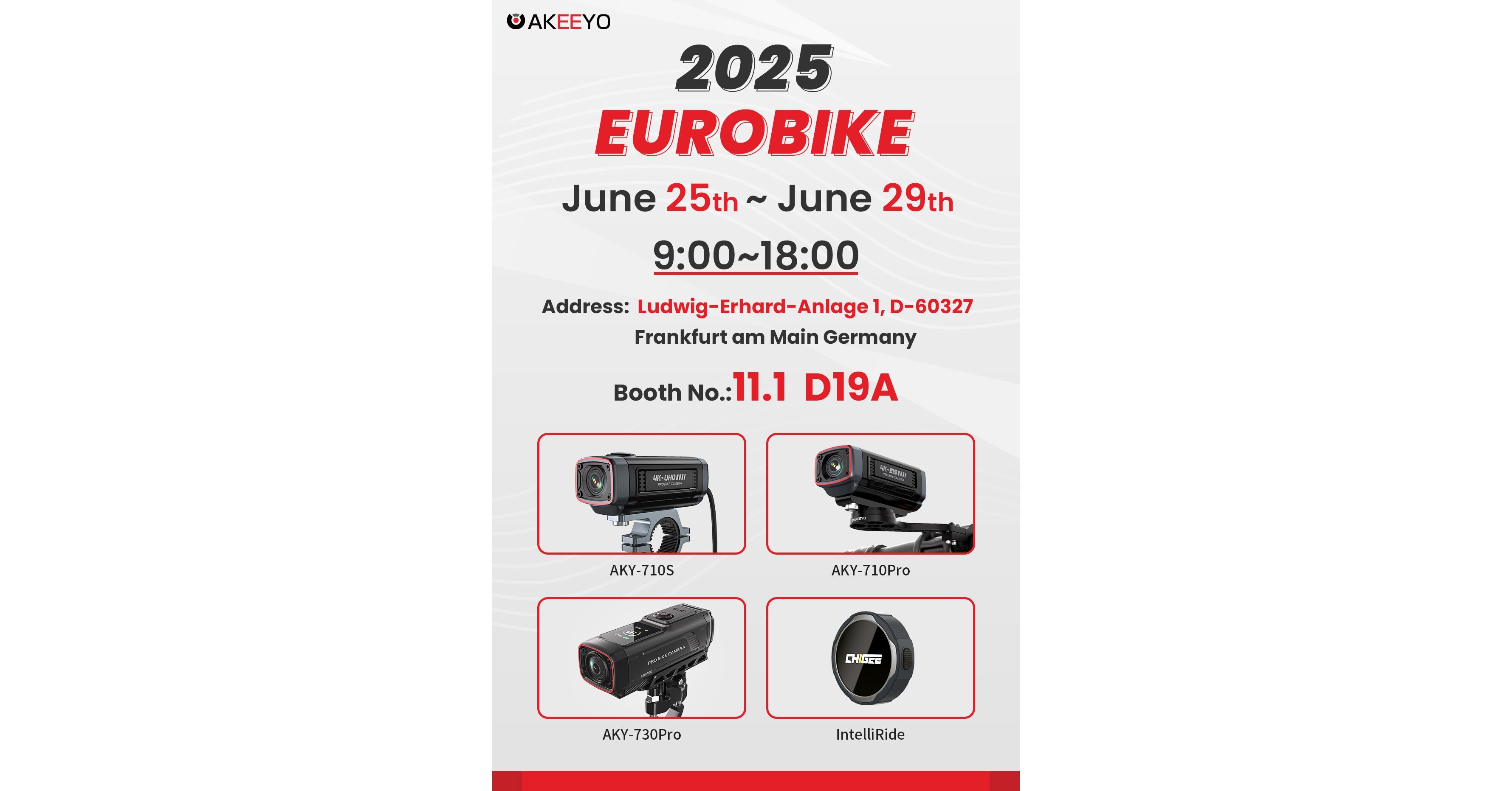 AKEEYO Unveils Future Cycling Tech at EUROBIKE 2025, Featuring New AKY ...