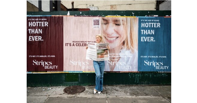 STRIPES BEAUTY LAUNCHES "HOTTER THAN EVER" CAMPAIGN TO CELEBRATE MIDLIFE