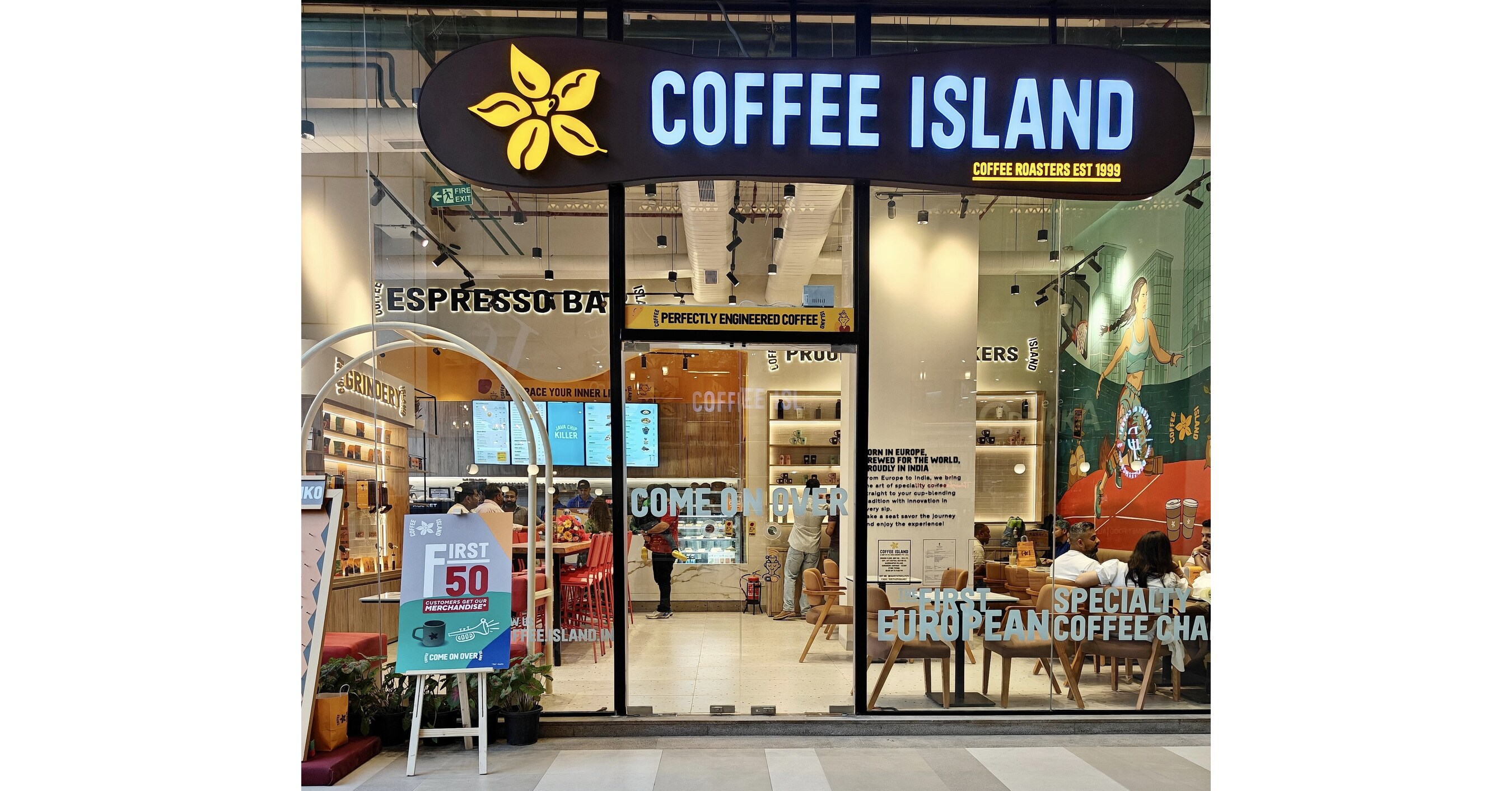 Coffee Island expands its footprint in India with its second café in ...