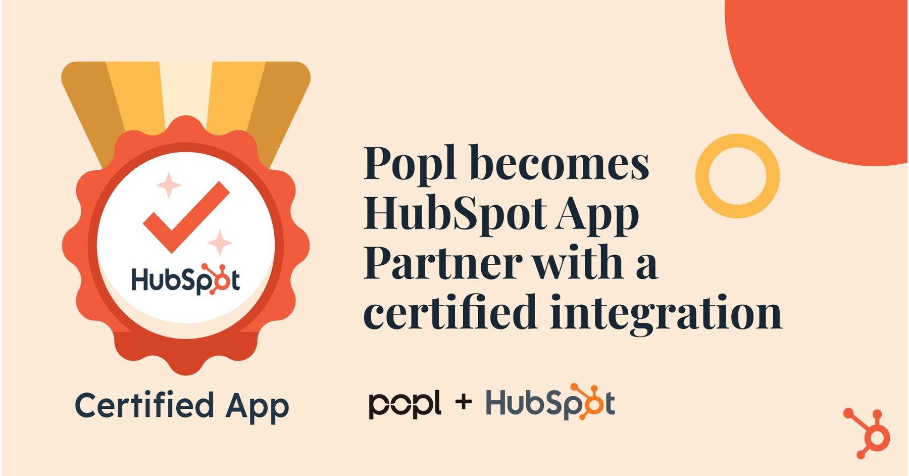 Popl Becomes HubSpot App Partner with a Certified Integration