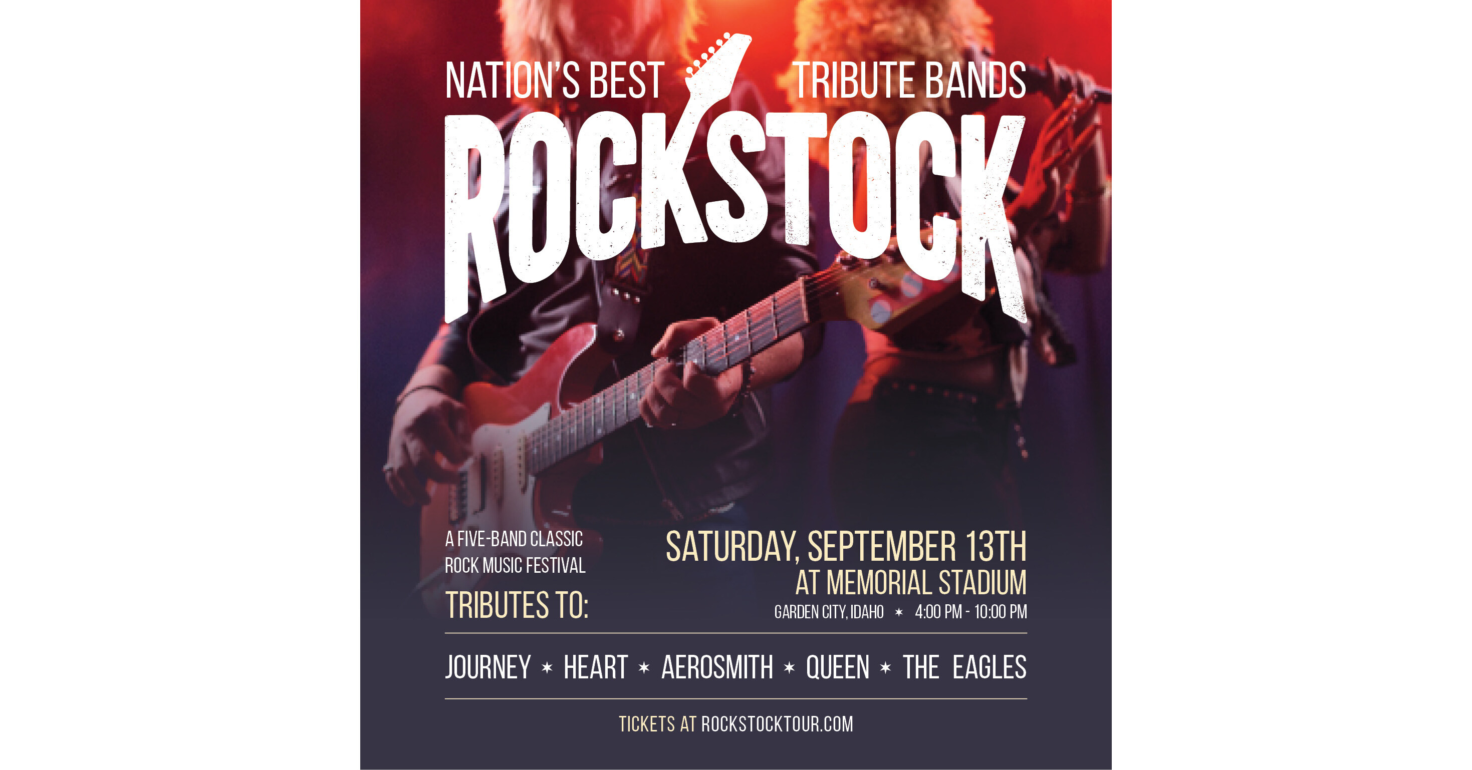 RockStock Rolls into Boise Sept. 13 with a Full-Sensory Classic Rock ...