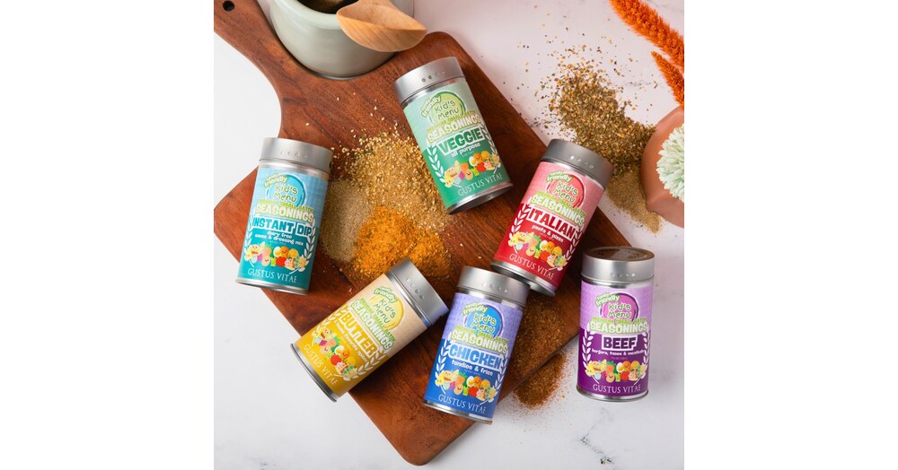 Gustus Vitae Unveils Kid's Menu: The First Gourmet Seasonings Made for ...