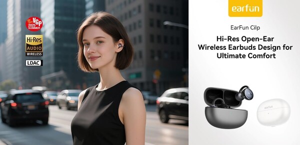 EarFun's Clip Open-Ear Earbuds Bring Superior Clip-On Ergonomics with a ...
