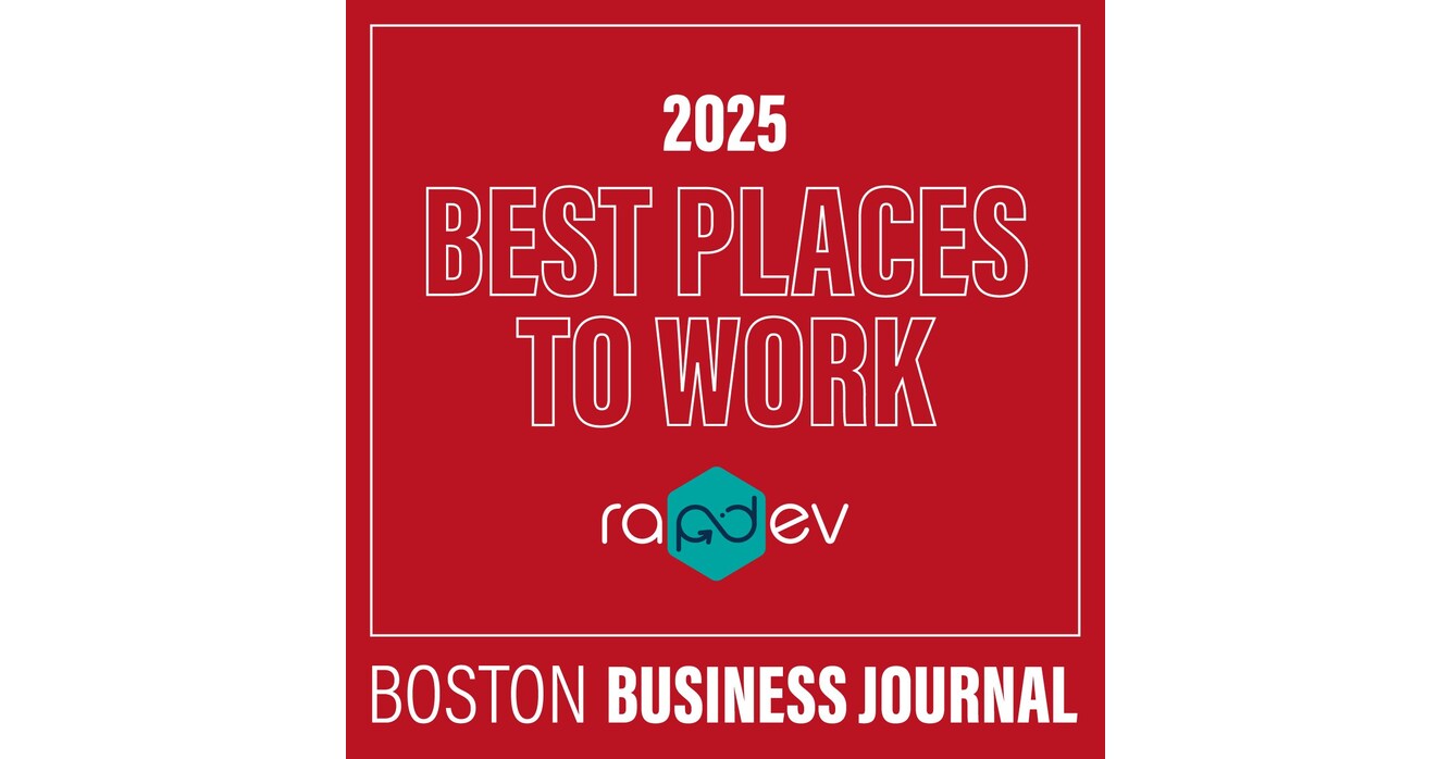 RapDev Earns #2 Spot on Boston Business Journal's 2025 Best Places to ...