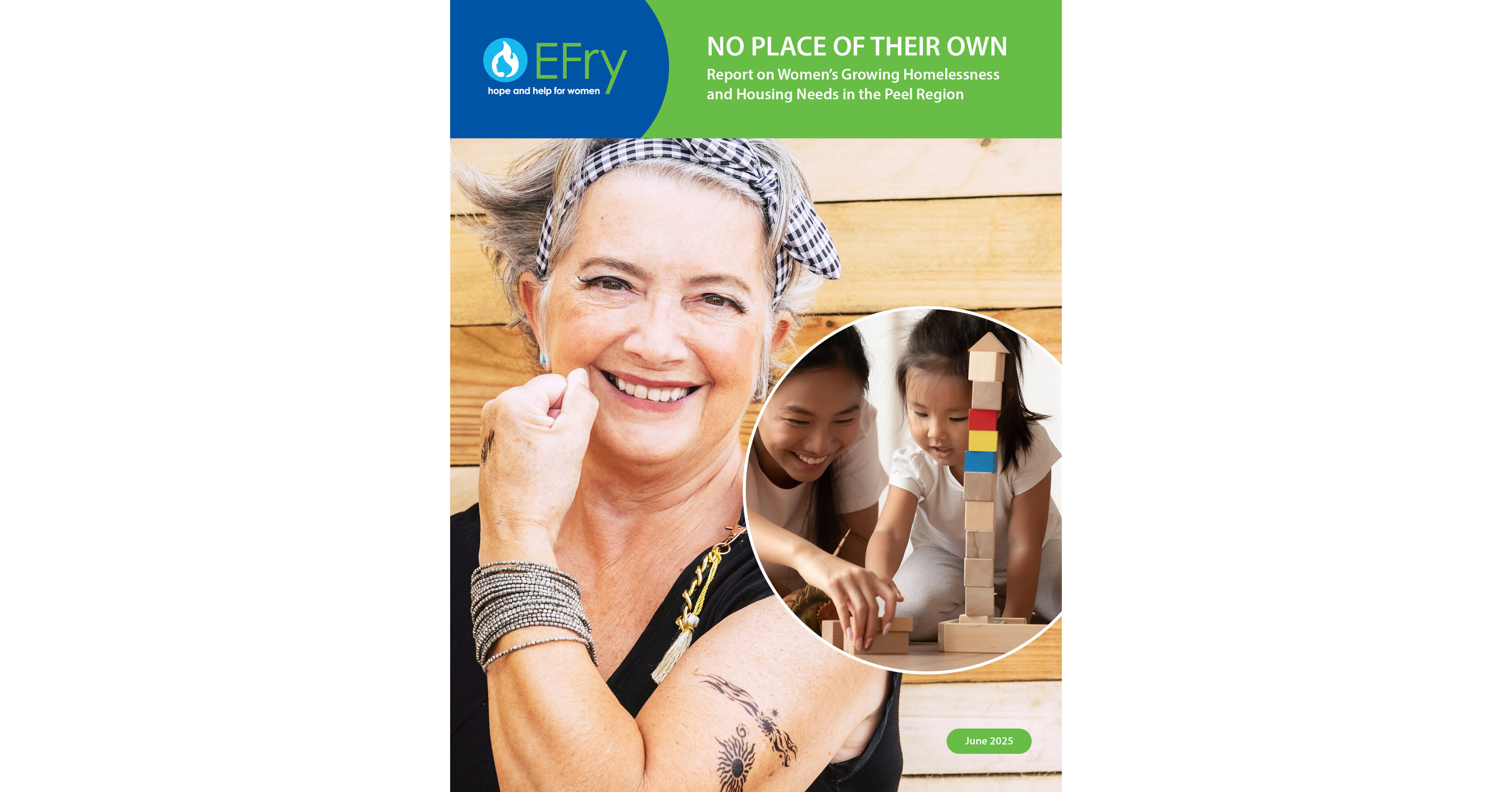 EFry Releases Region's First Study on Women's Homelessness & Housing ...