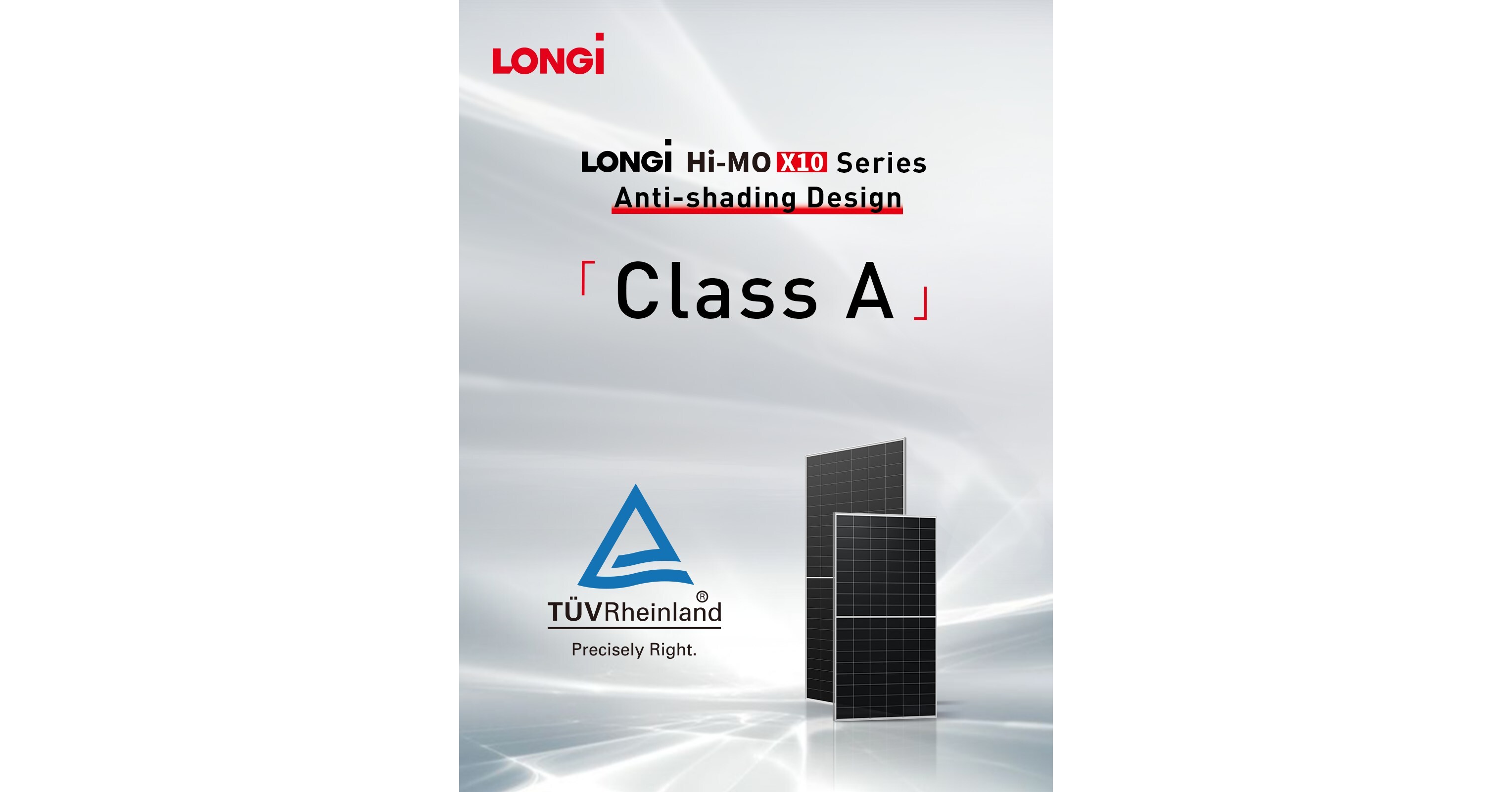 Hi-MO X10 Awarded Class A Certification for Shadow Resistance by TÜV ...