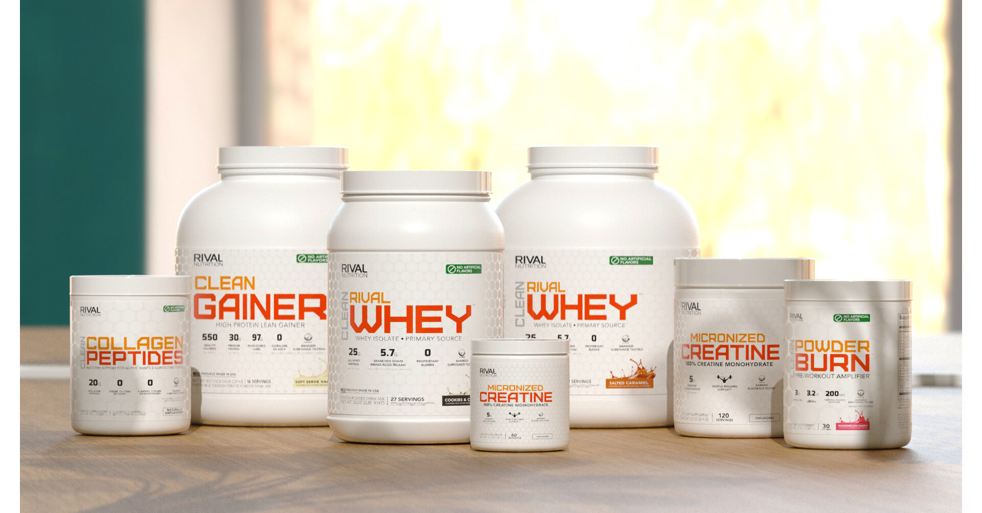 Rival Nutrition Unveils New Clean-Ingredient Nutrition Product Line