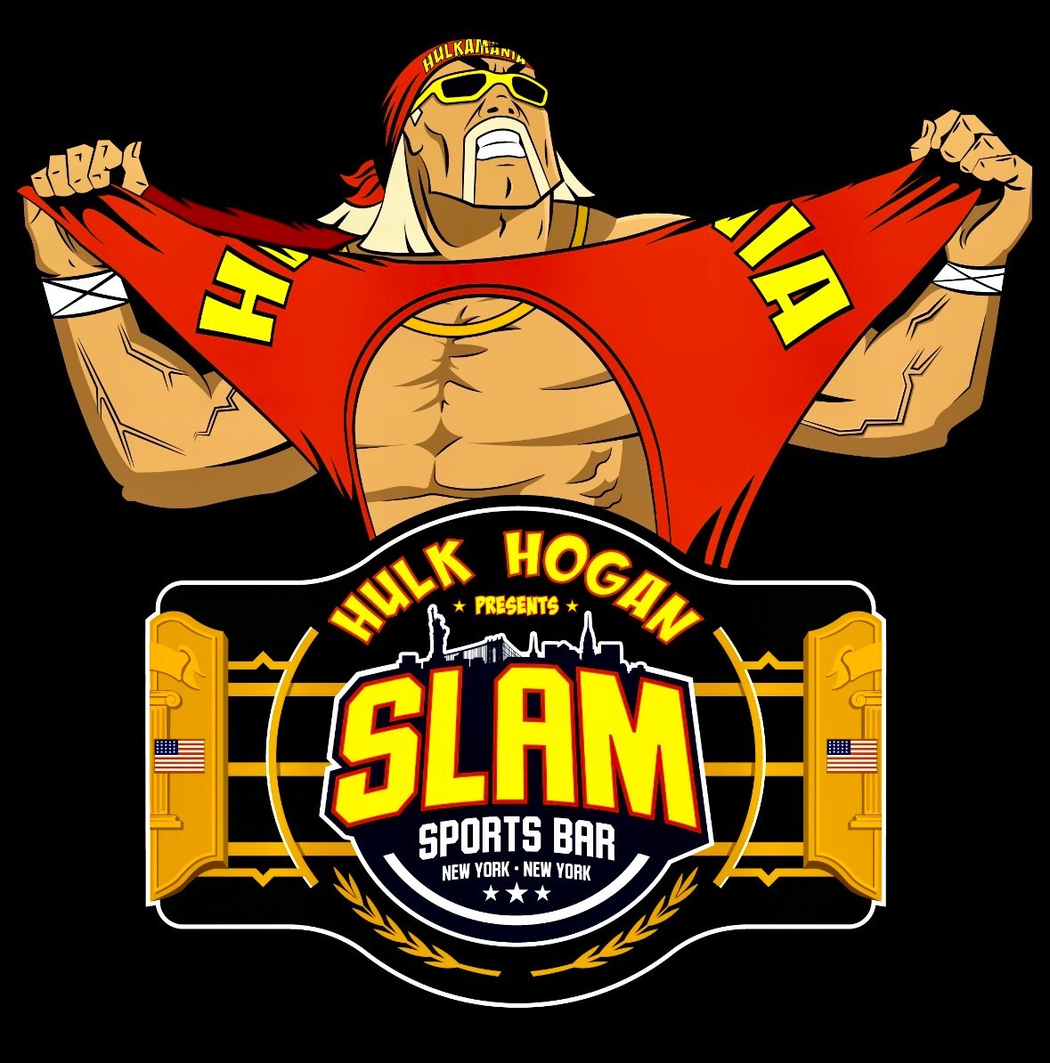 HULK HOGAN UNVEILS SLAM SPORTS BAR ACROSS FROM MADISON SQUARE GARDEN