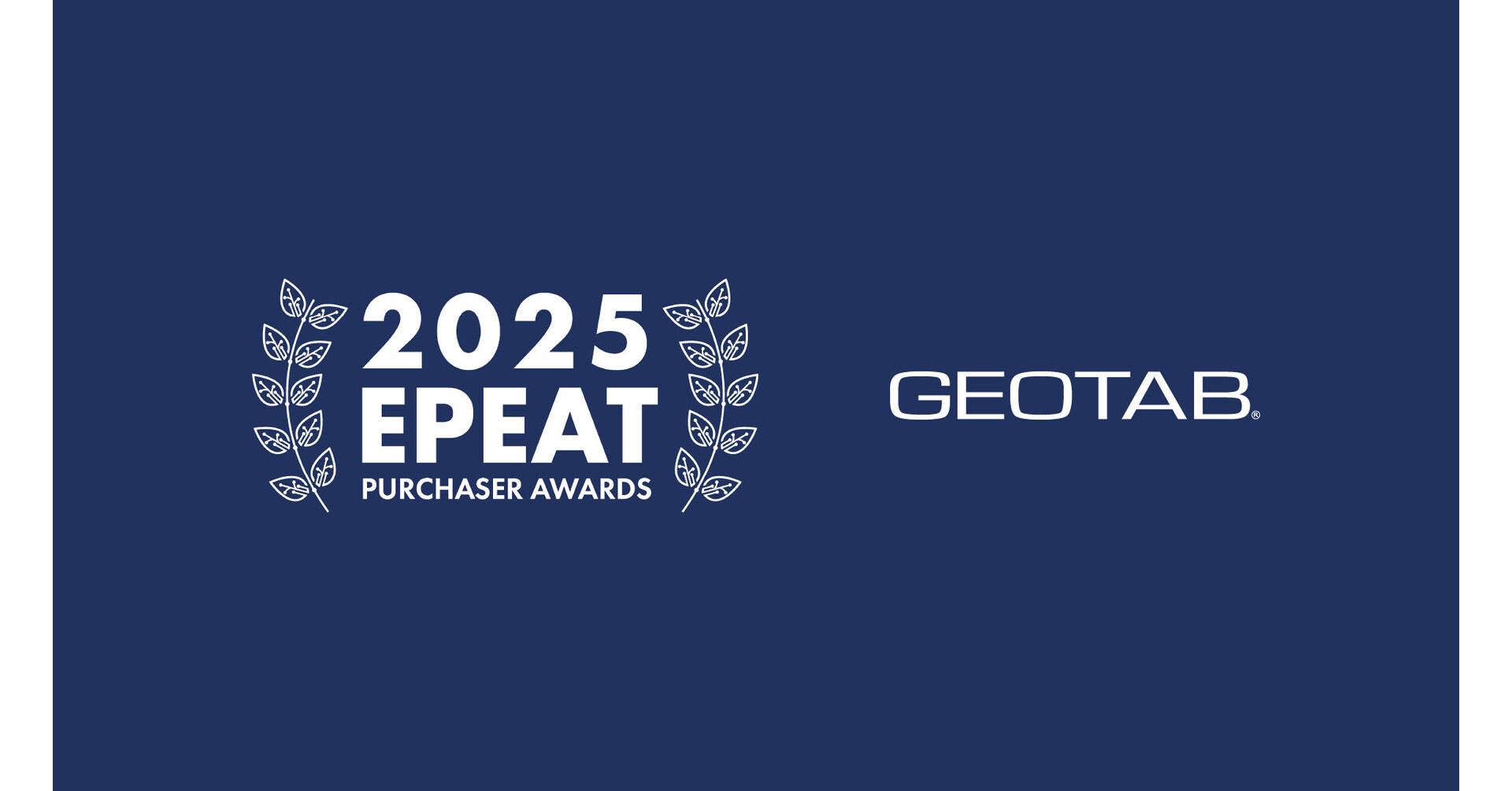 Geotab Honored as a Leader in Sustainable Electronics Procurement with a 2025 EPEAT Purchaser Award