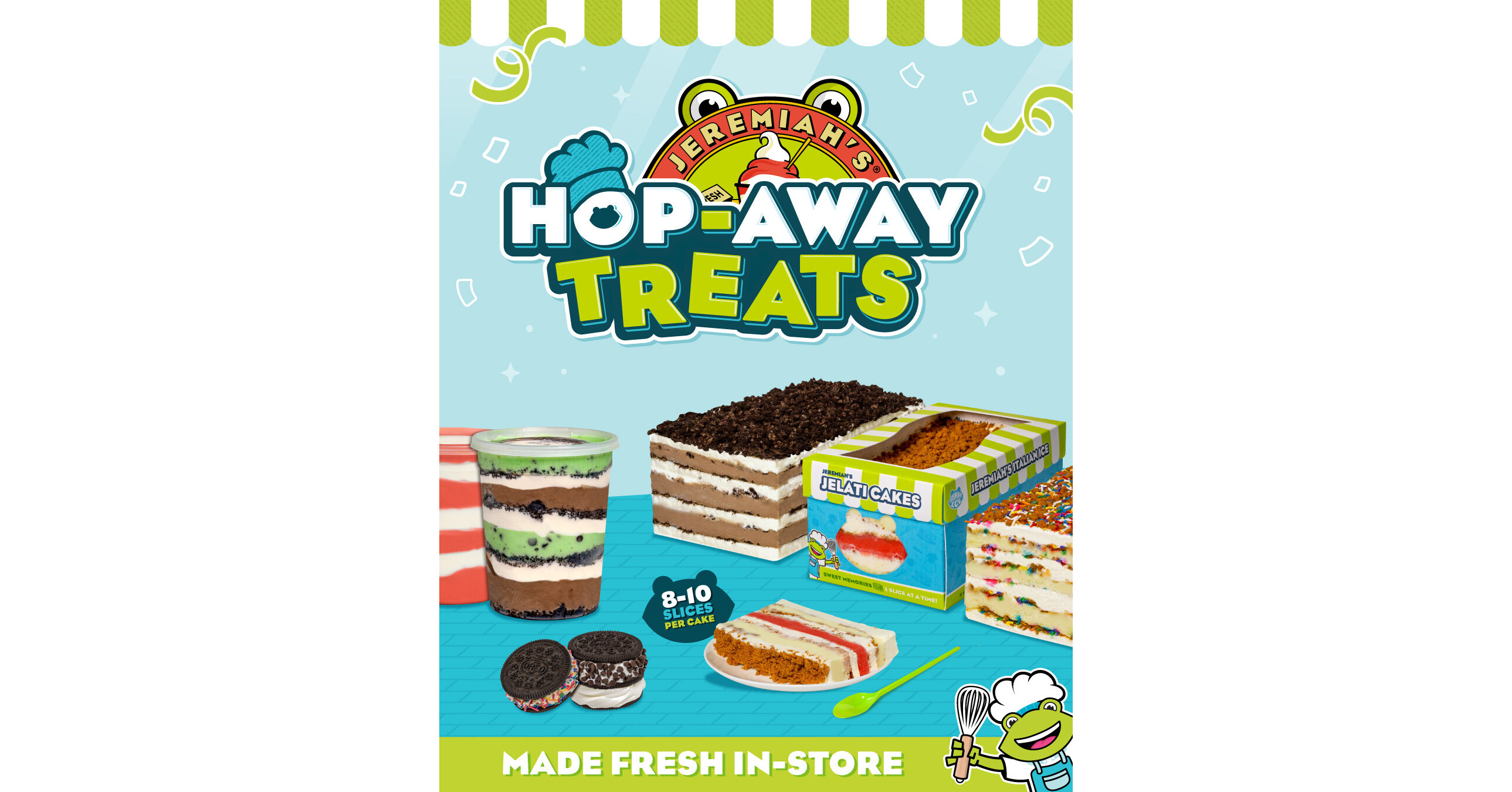 Jeremiah's Italian Ice Boldly Enters the Ice Cream Cake Market with ...