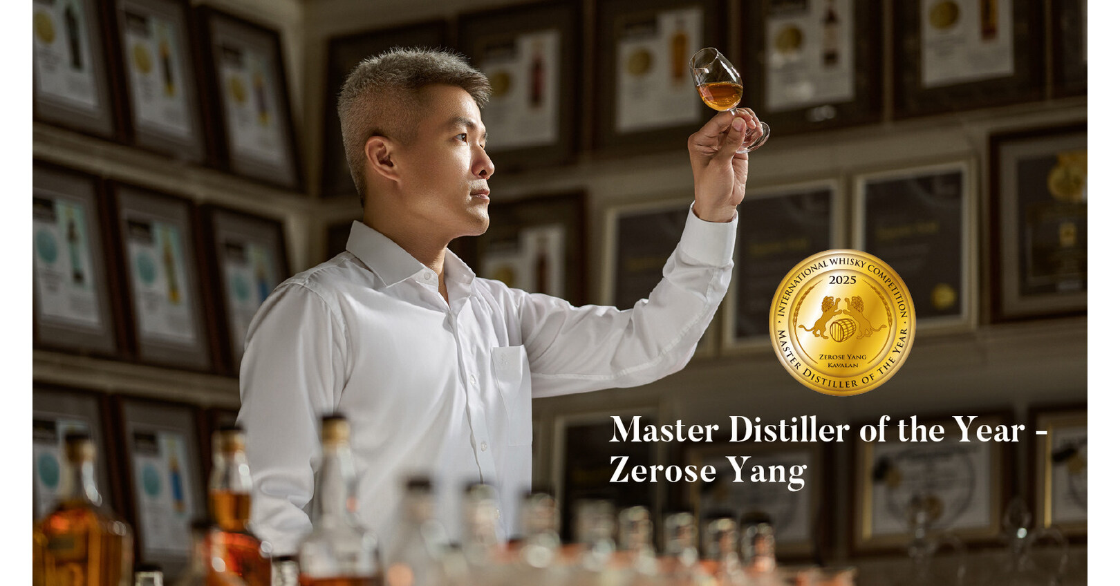 Kavalan arrasa na IWC 2025 e leva três prêmios: Whisky, Distillery and ...