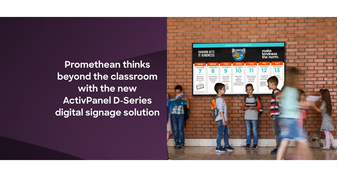 Promethean introduces new ActivPanel D-Series digital signage and ...