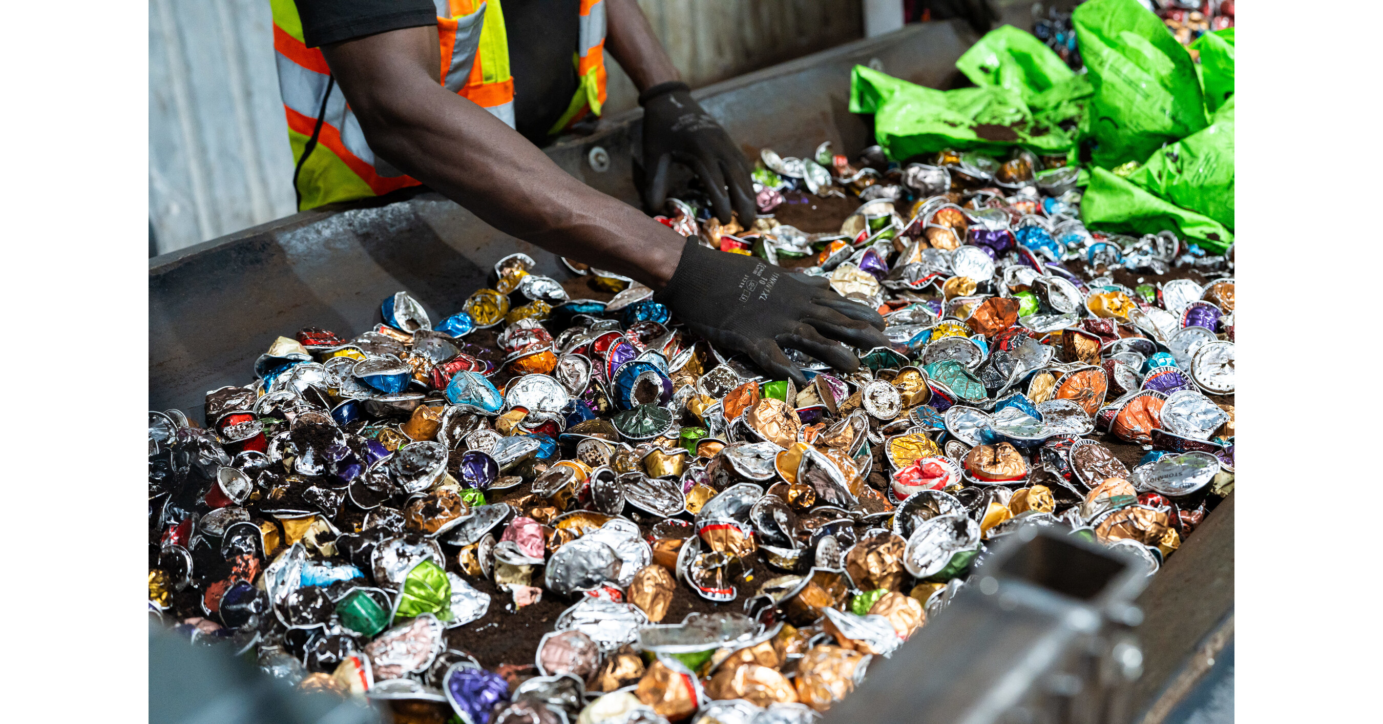 Recyclage des capsules de café Nespresso : la solution du sac vert ...