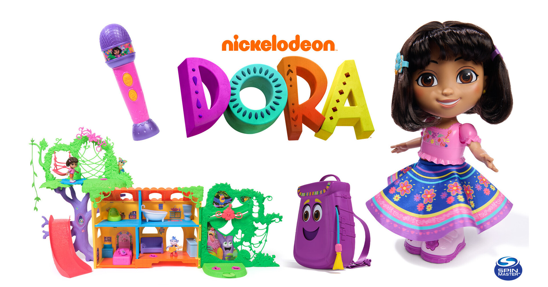 Spin Master Celebrates 25 Years of Nickelodeon's Iconic Explorer Dora ...