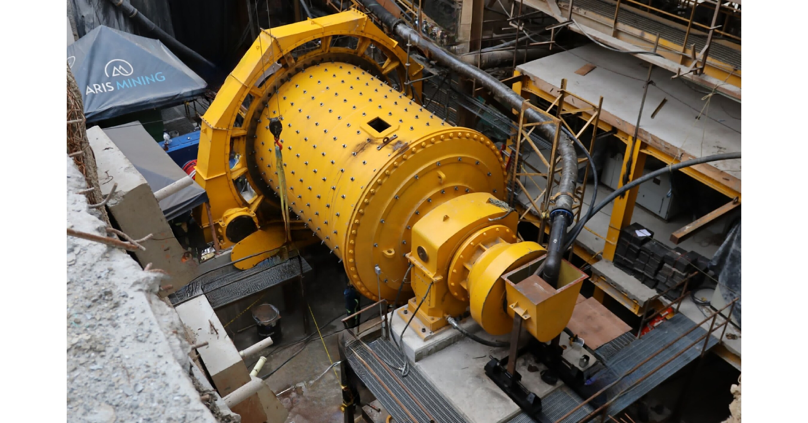 ARIS MINING COMPLETES INSTALLATION AND COMMISSIONING OF SECOND MILL AT ...