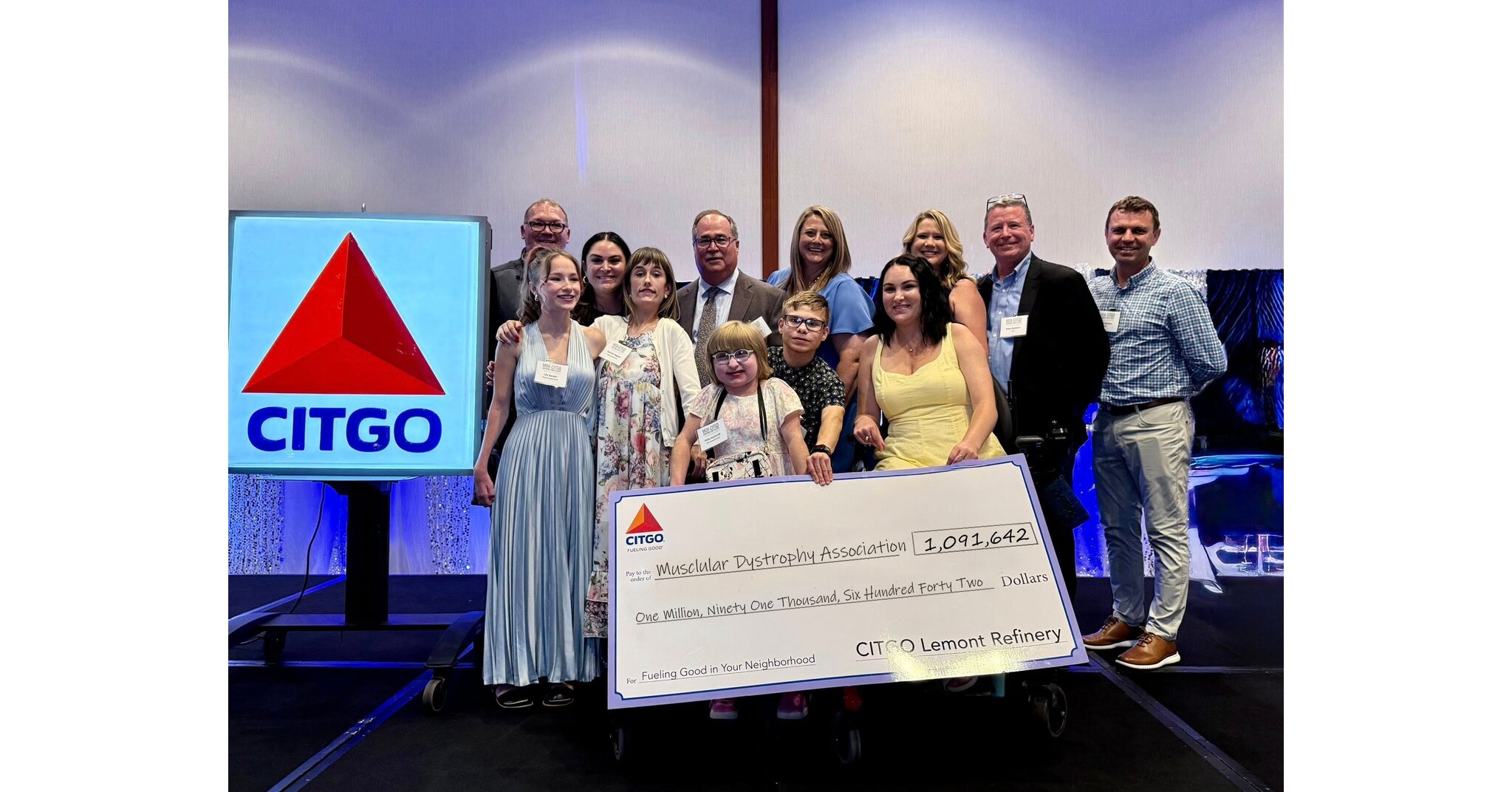 CITGO Lemont Refinery Raises a Record-Breaking $1,000,000 for Muscular ...