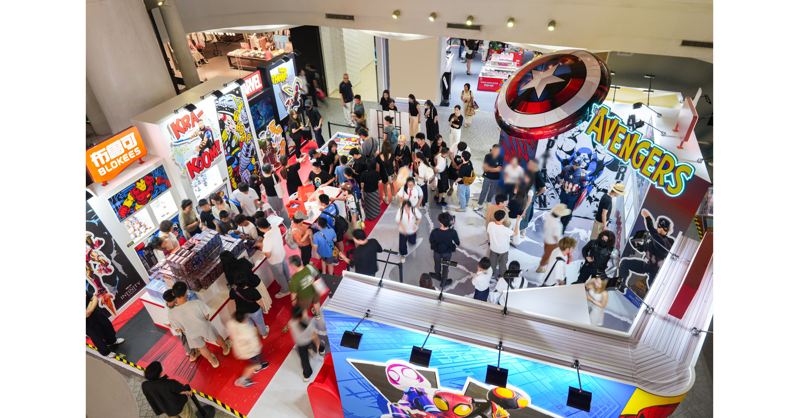 BlokeesのMarvel「ヒーロー・アセンブル期間限定ポップアップ」イベントが正式に開幕、Marvel Heroシリーズの新製品2つを発表