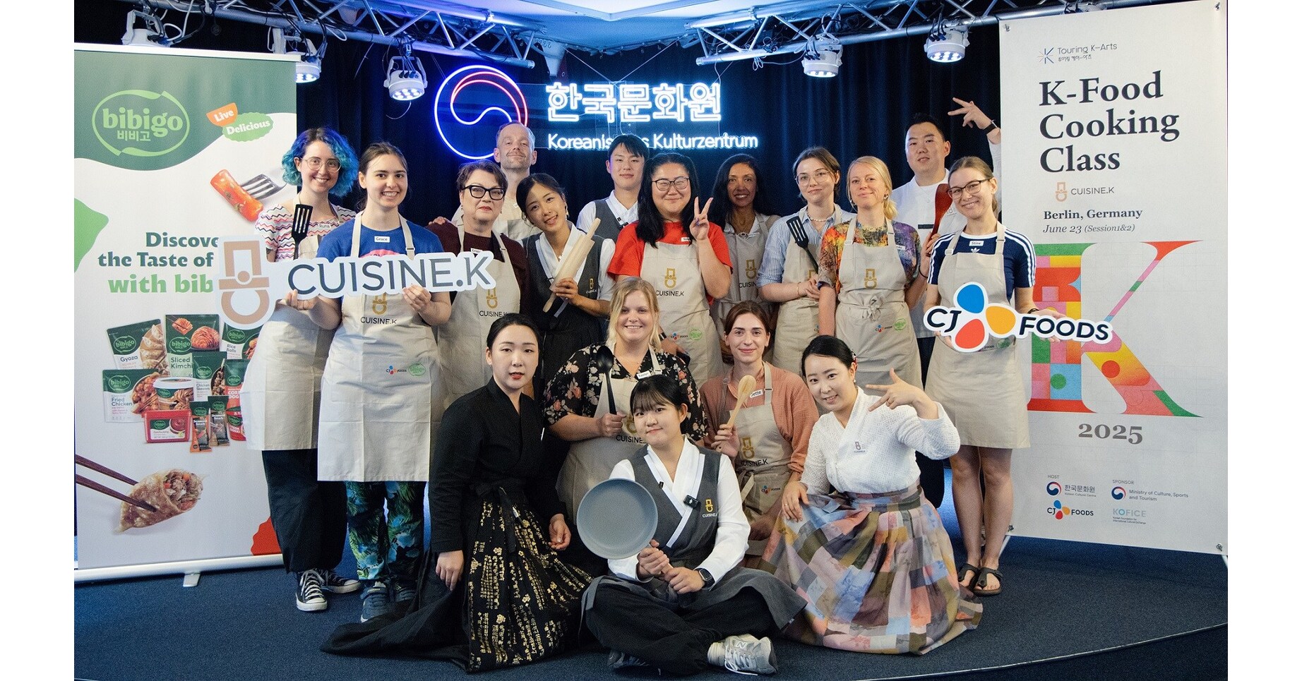 CJ Foods' Cuisine. K Young Chefs Complete Korean Cooking Classes Across ...