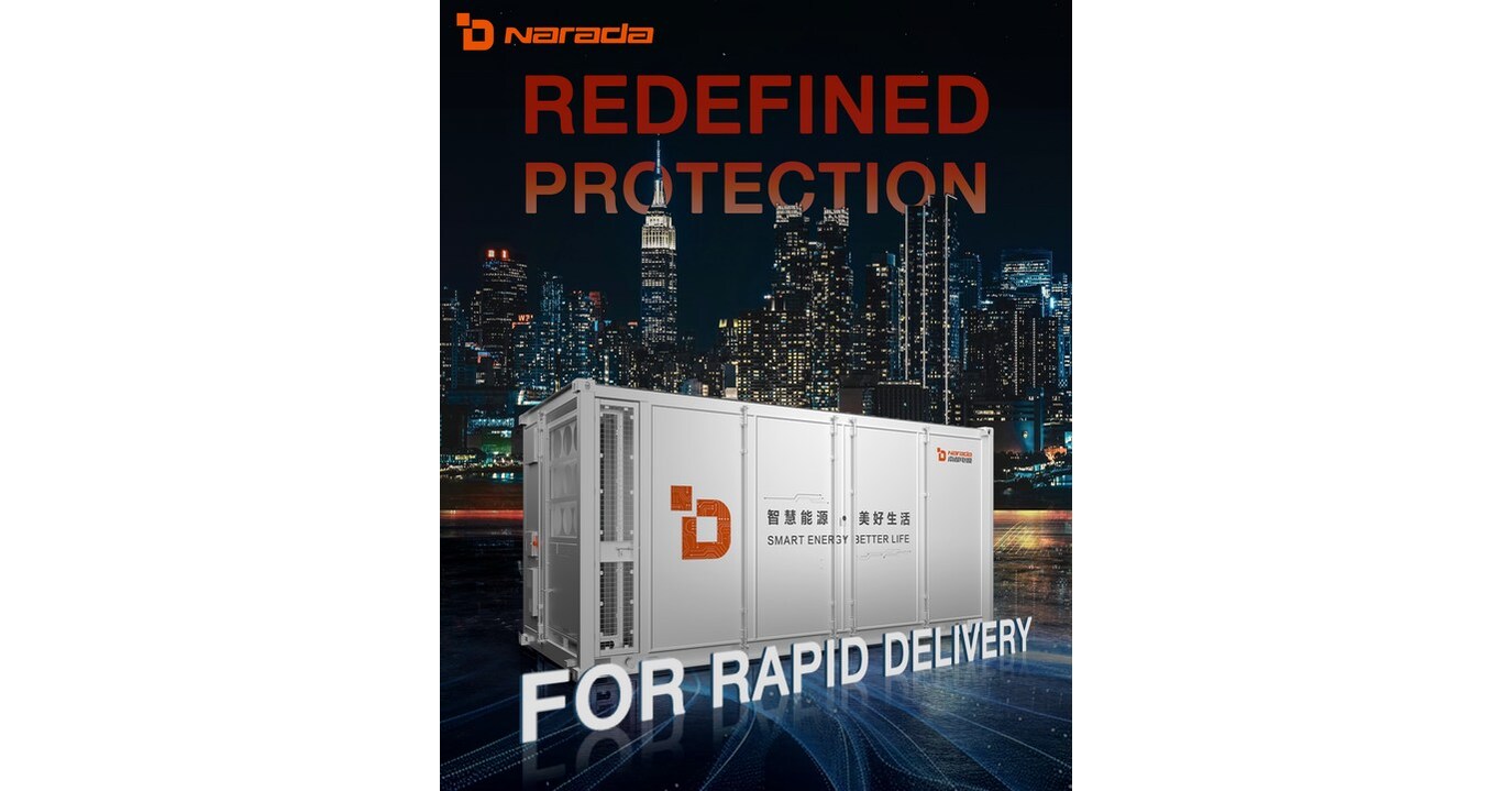 Narada's Center L Ultra 6.25MWh Liquid-Cooled Energy Storage System Ready for Global Delivery