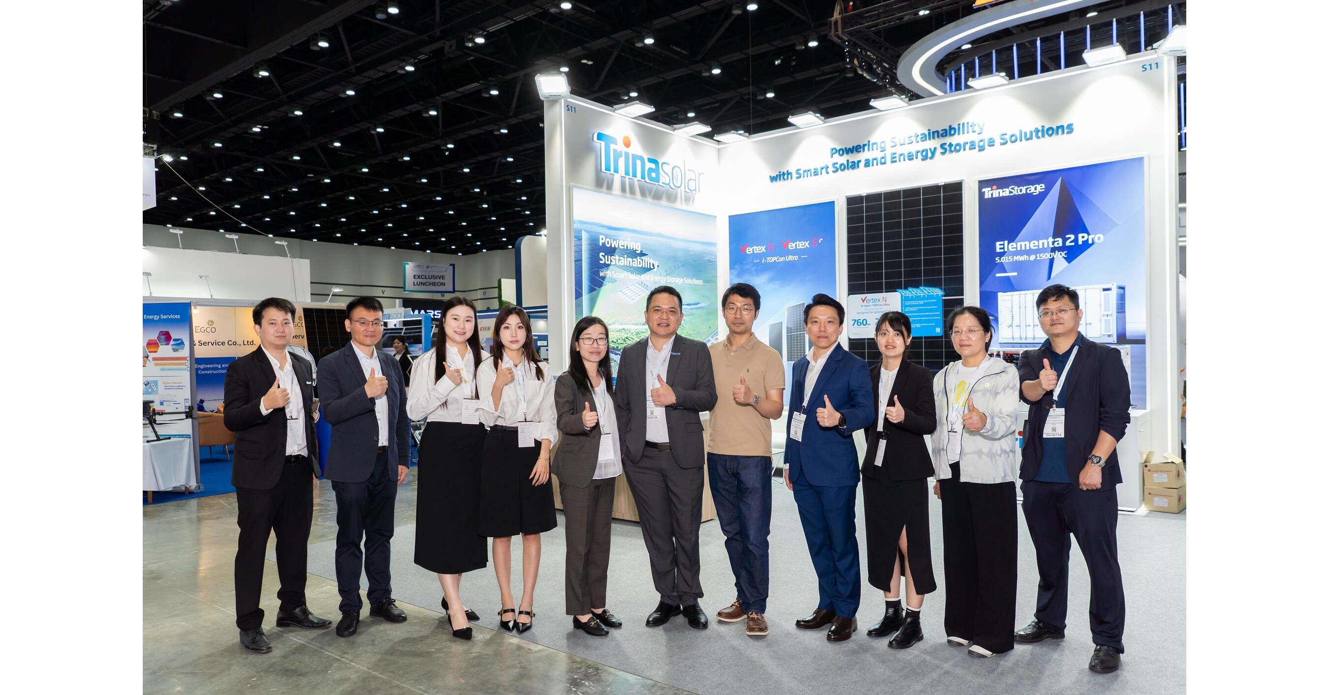 Trinasolar Debuts High-Efficiency PV+Storage Solutions in Thailand at ASEW 2025