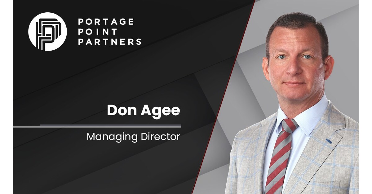 Don Agee Joins Portage Point Partners as Managing Director and Member ...