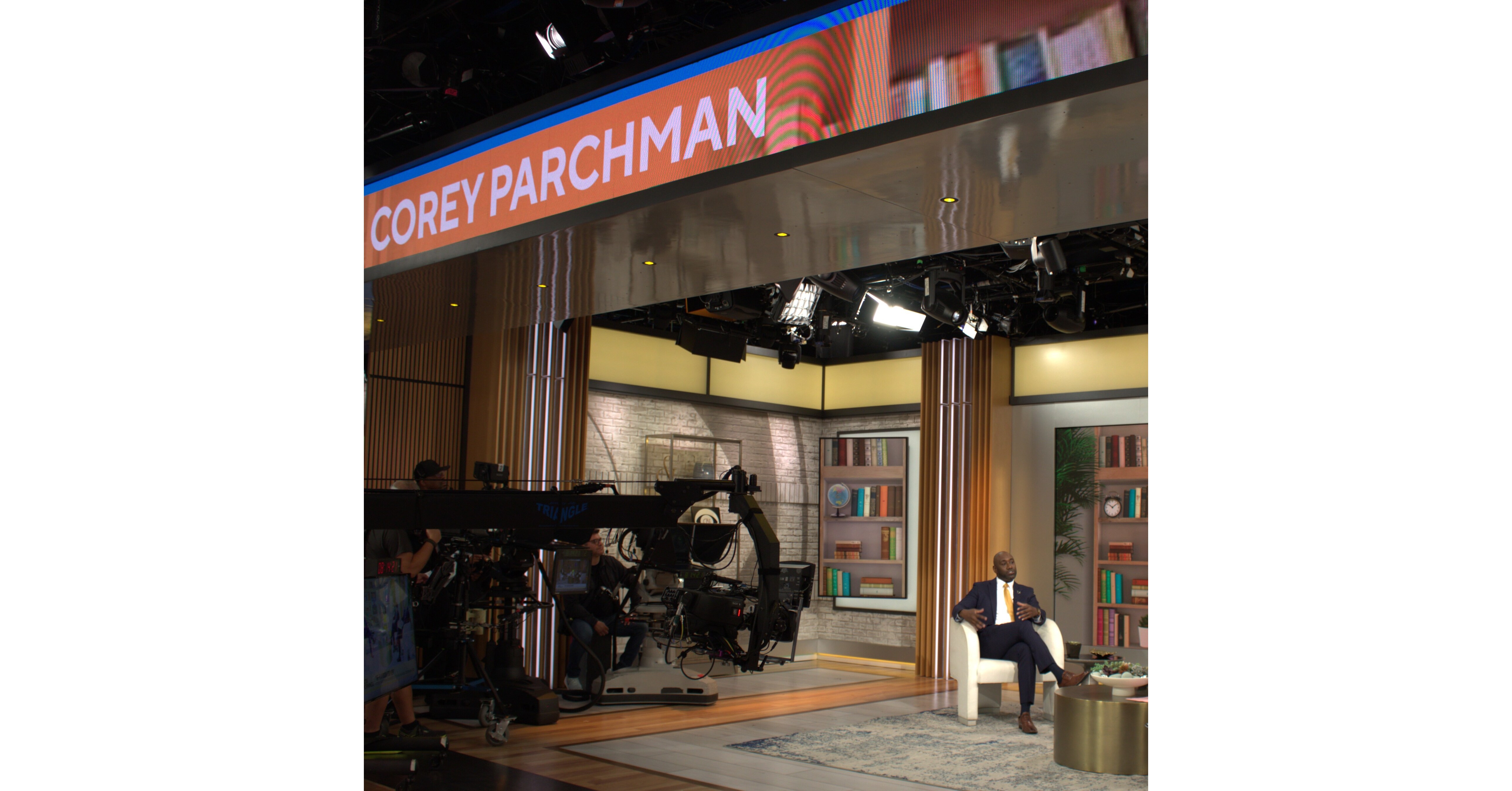 Former NFL Player Corey Parchman Appeared on "CBS Mornings" to Share ...