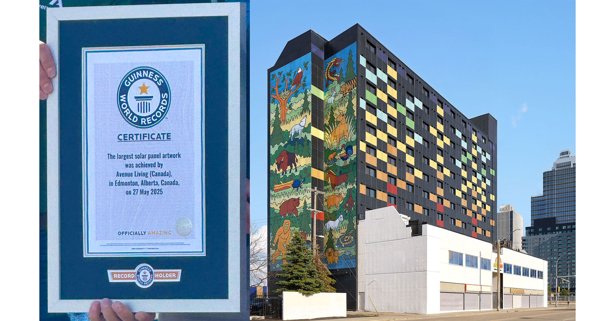 Mitrex Sets Guinness World Record with Largest BIPV Solar Panel Mural ...
