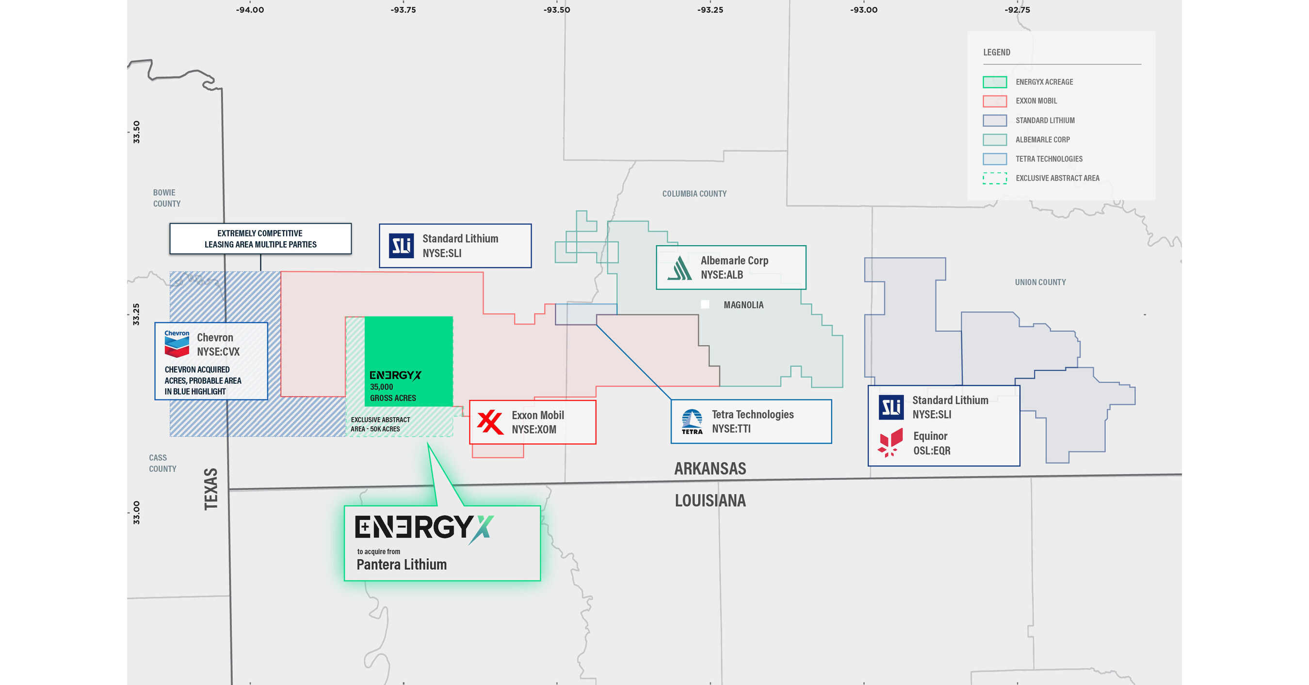 EnergyX to Acquire 35,000-Acre Smackover Lithium Mineral Deposit from ...