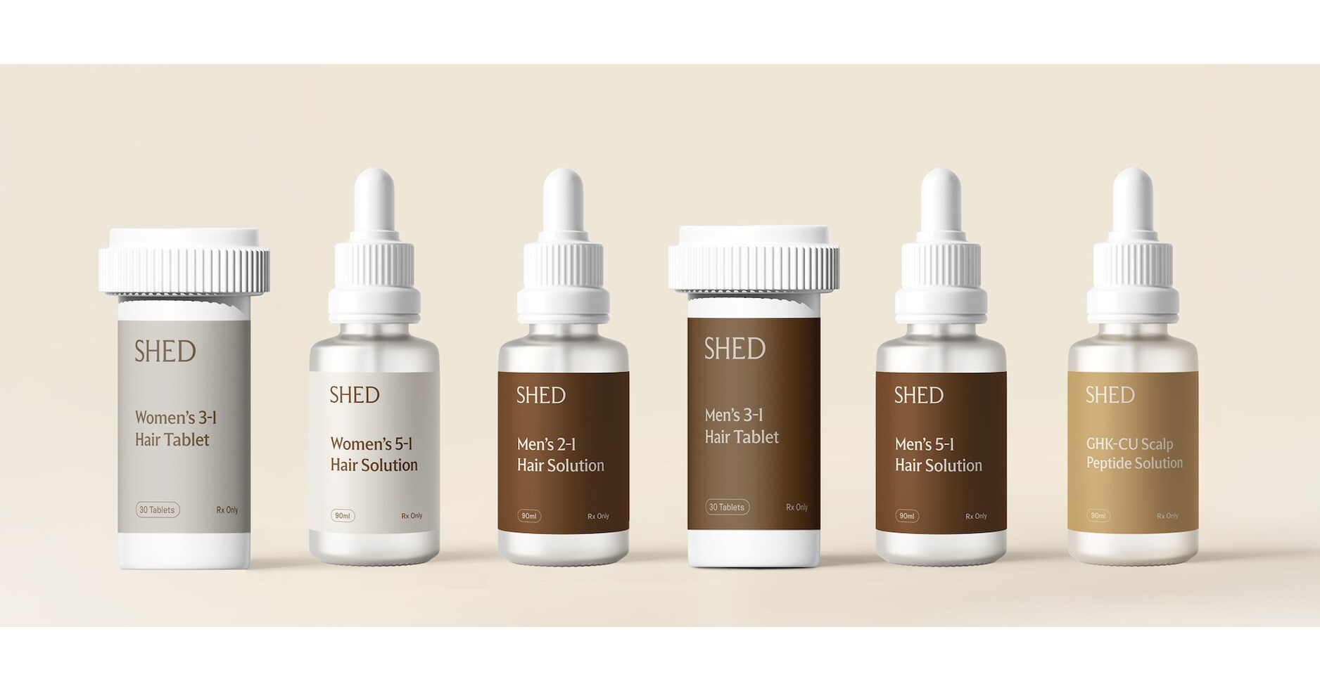 Shed Launches Medical-Grade Hair Solutions for Men and Women
