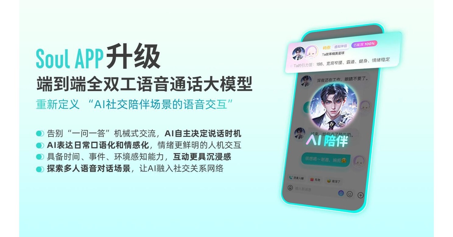 Soul App Launches Revolutionary Full-Duplex Voice Model: AI Gains ...