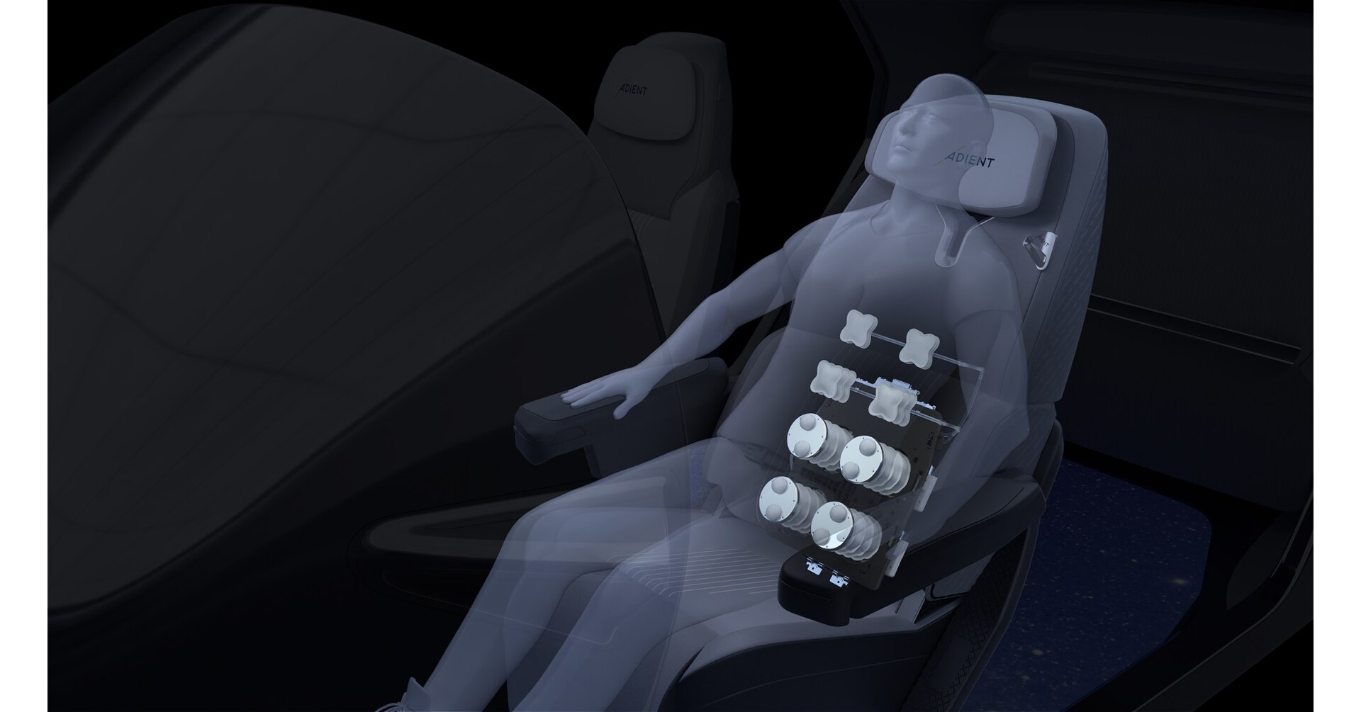 Adient launches mechanical massage seating innovation
