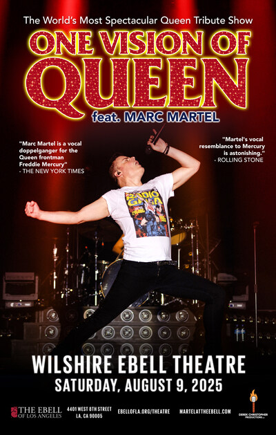 Marc Martel Returns to Los Angeles with “One Vision of Queen ...
