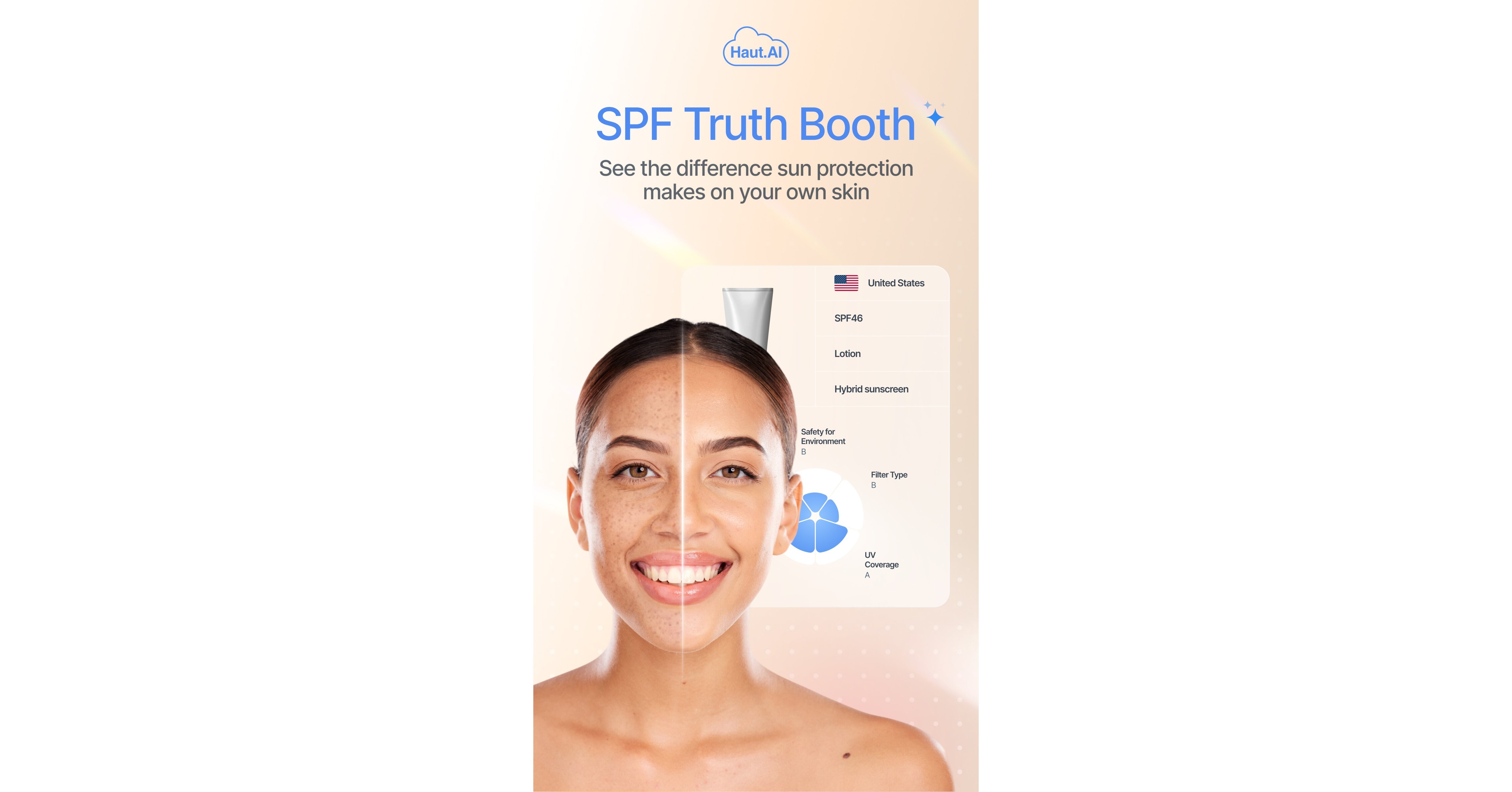 Haut.AI Launches the SPF Truth Booth: See Your Future Skin - With and ...