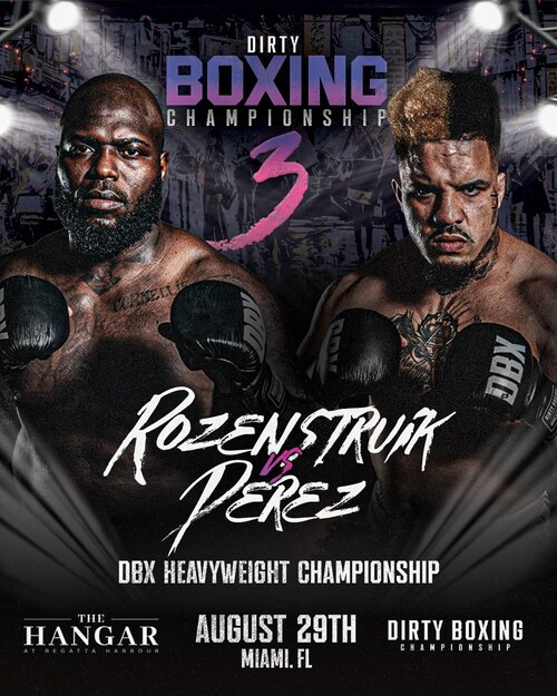 Jairzinho Rozenstruik vs. Rob Perez to Headline First Dirty Boxing ...