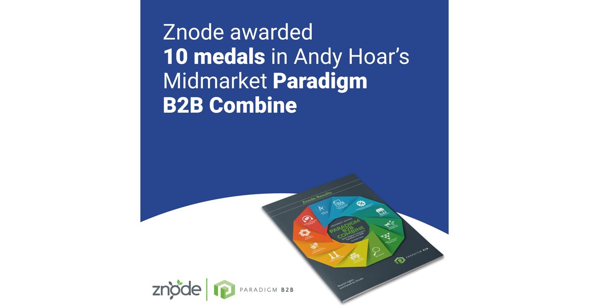 Znode Wins 10 Medals in 2025 Paradigm B2B Combine